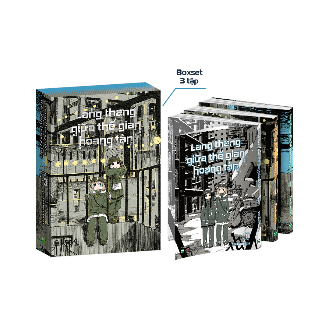 Sách Boxset Manga - Lang Thang Giữa Thế Gian Hoang Tàn: Tập 1 - 3 (Hộp ...
