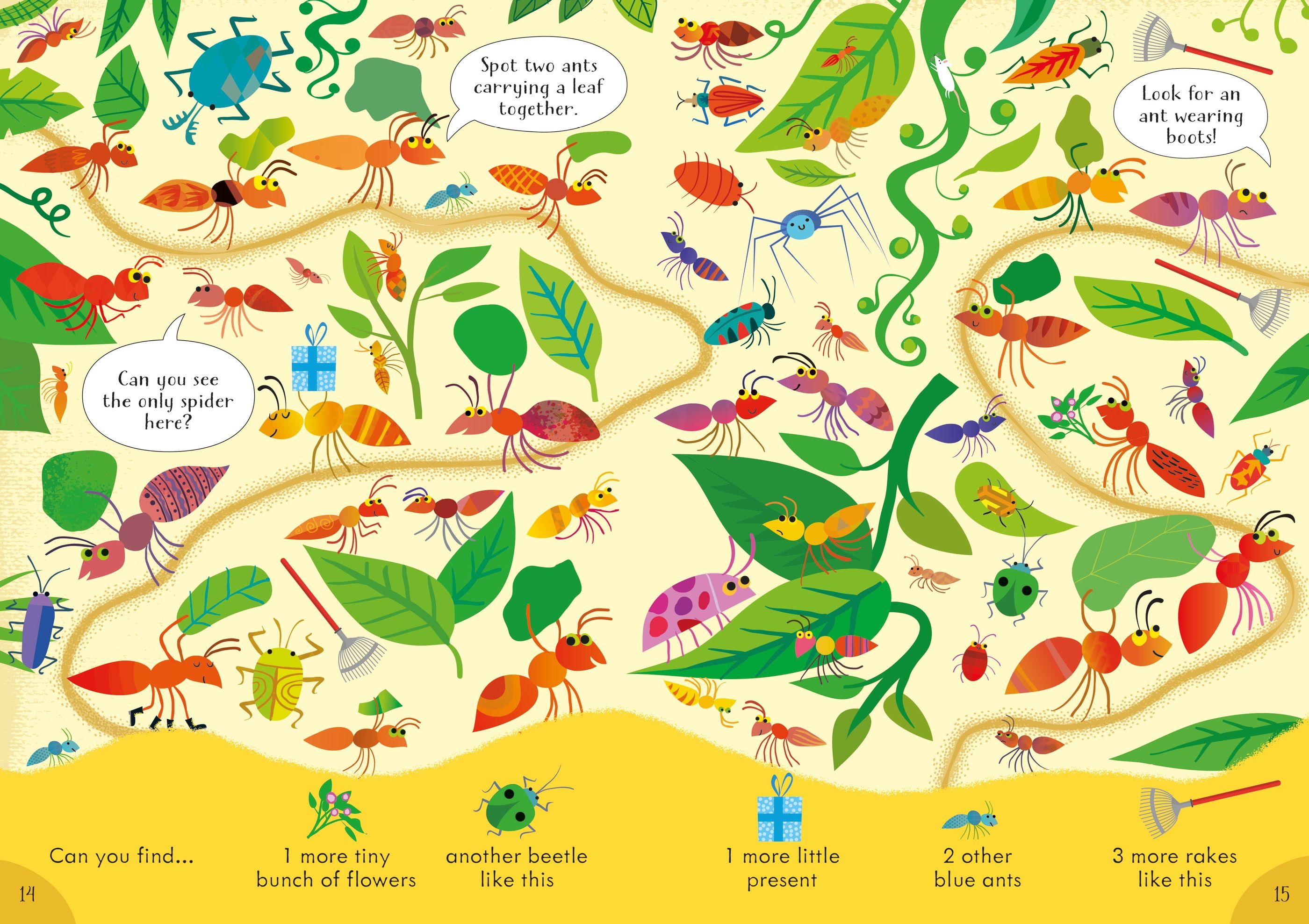 Look And Find Puzzles Bugs - FAHASA.COM