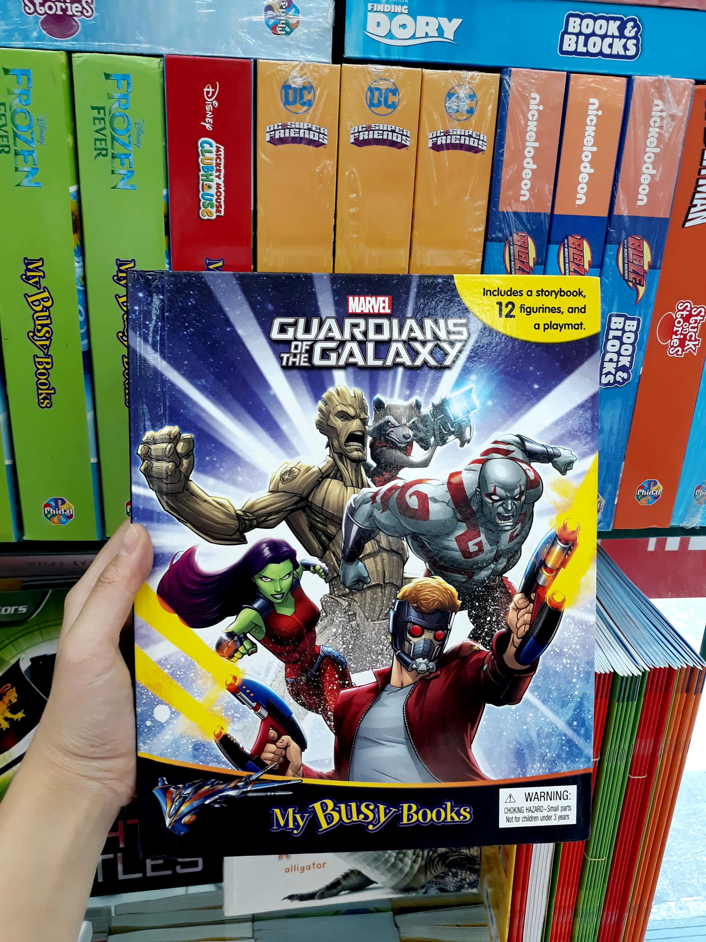 Marvel Guardians Of The Galaxy My Busy Book - FAHASA.COM