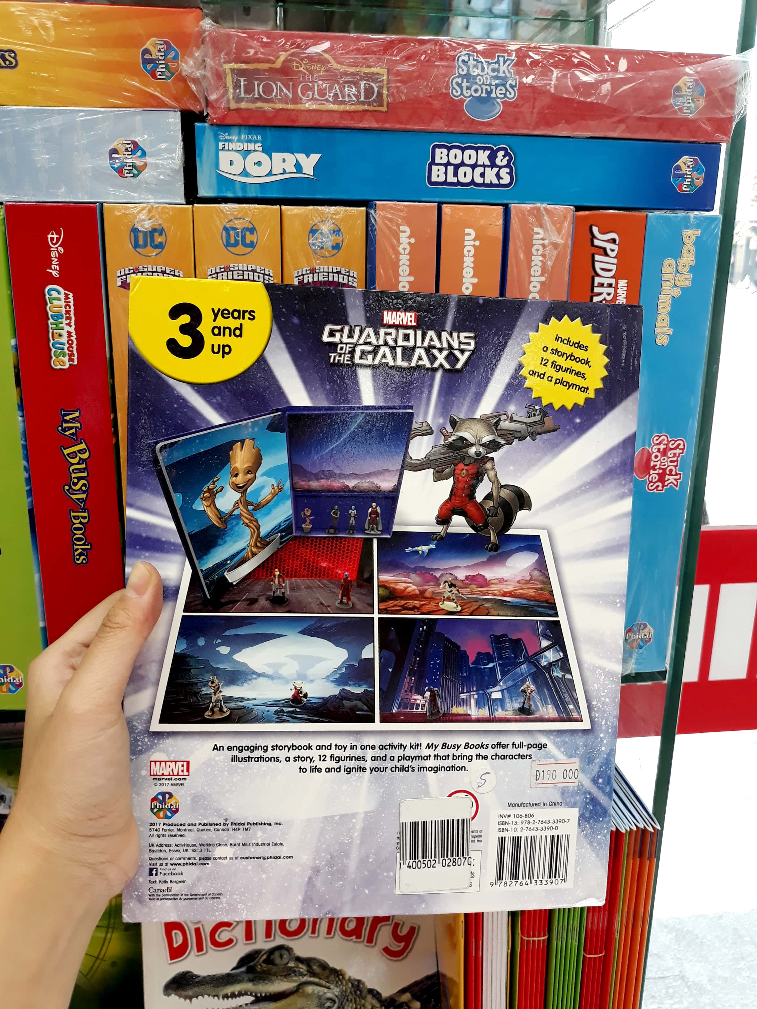 Marvel Guardians Of The Galaxy My Busy Book - FAHASA.COM