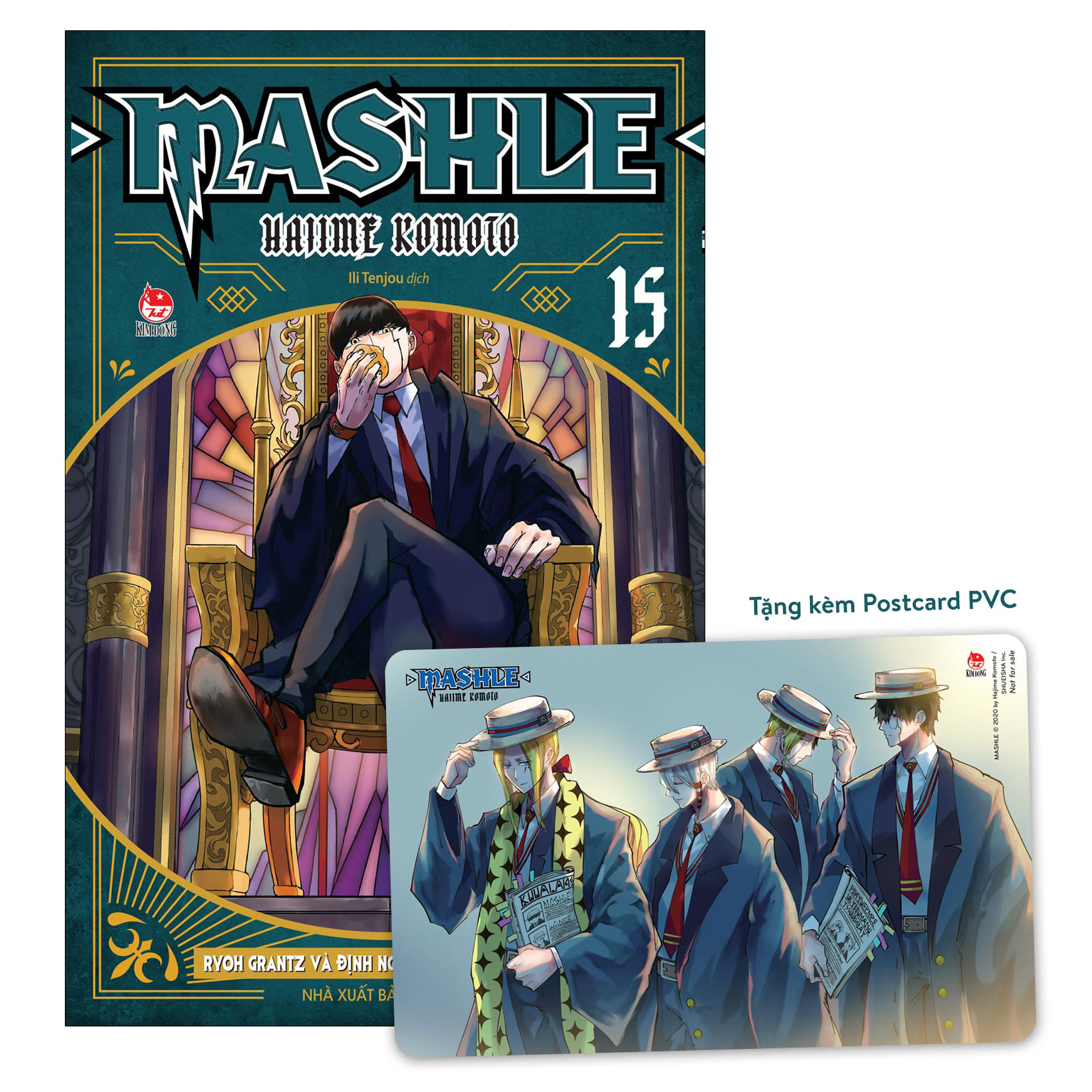 Truyện Tranh MASHLE - Tập 15 - Ryoh Grantz Và Định Nghĩa Đàn Ông Đích Th - FAHASA.COM