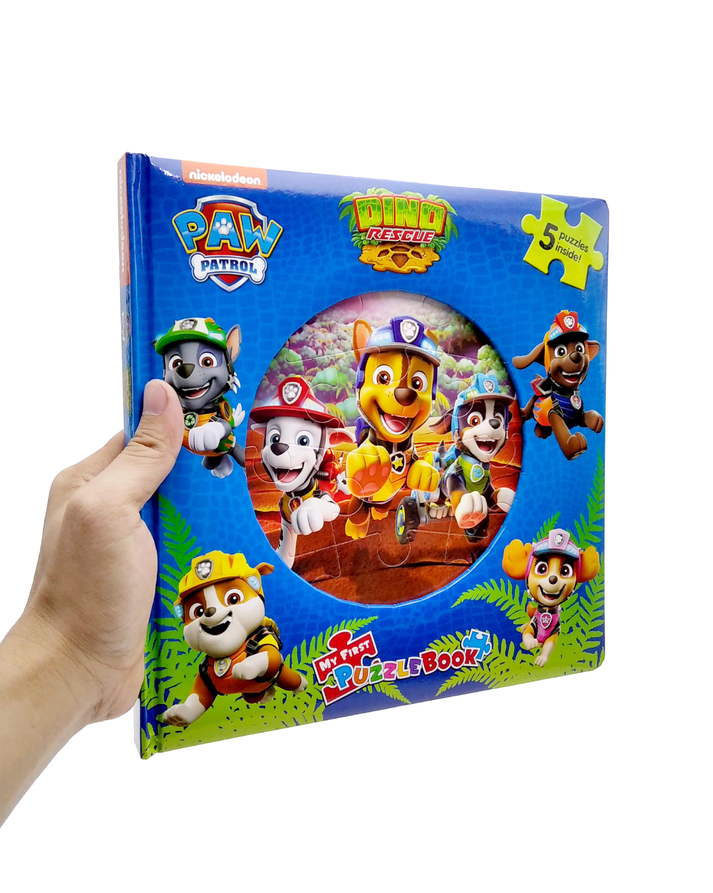My First Puzzle Book: PAW Patrol Dino Rescue - FAHASA.COM
