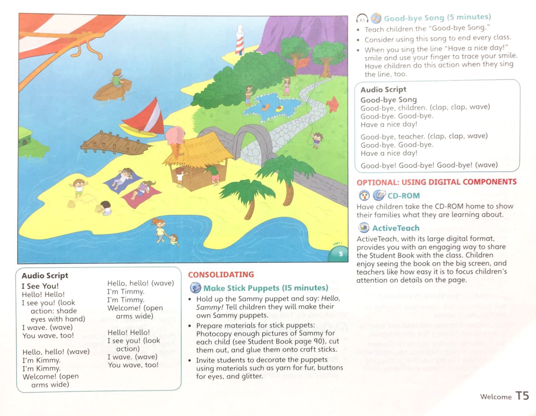 My Little Island 1 Teacher's Edition with ActiveTeach - FAHASA.COM