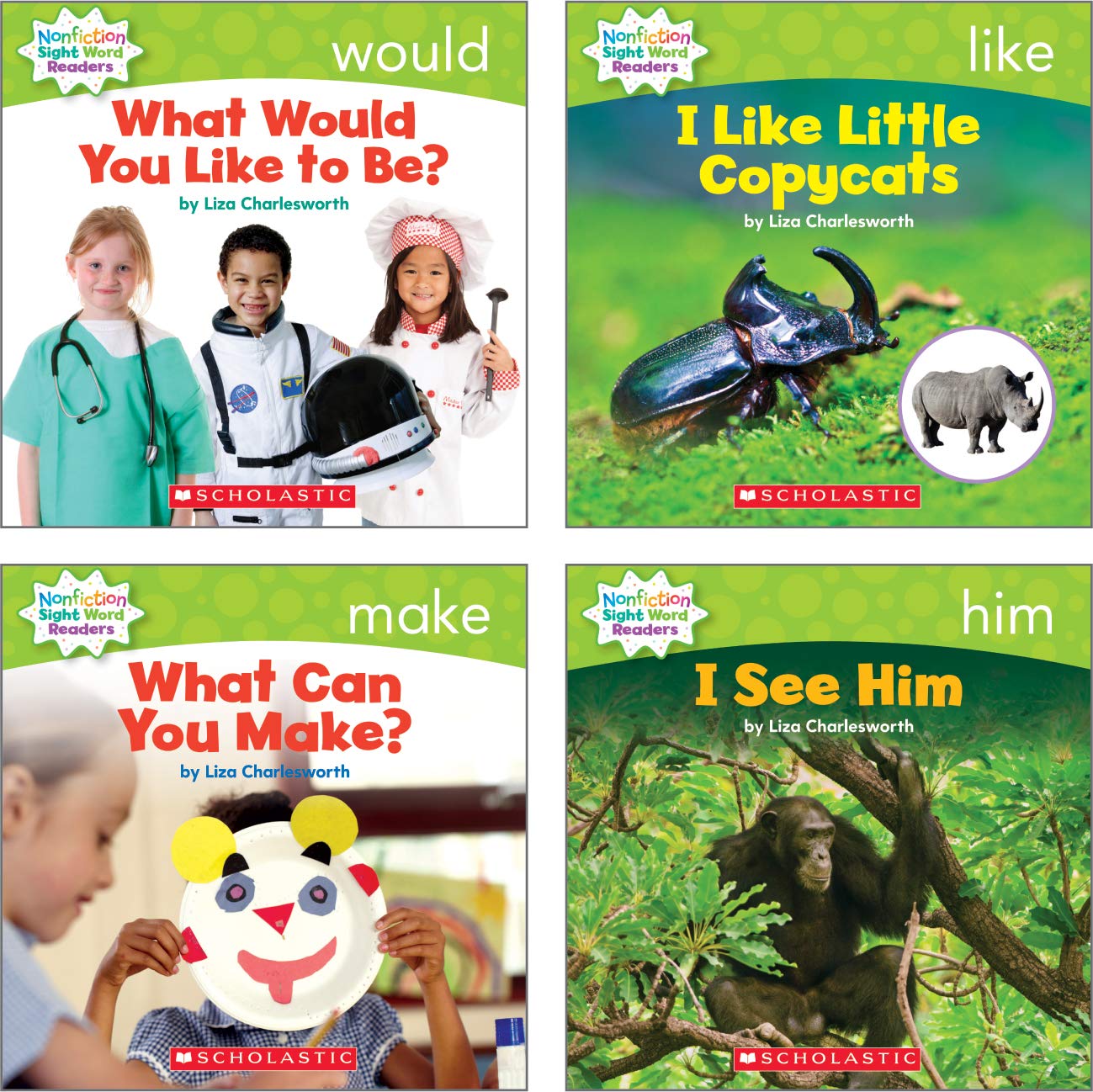 Nonfiction Sight Word Readers: Guided Reading Level C (Parent Pack ...