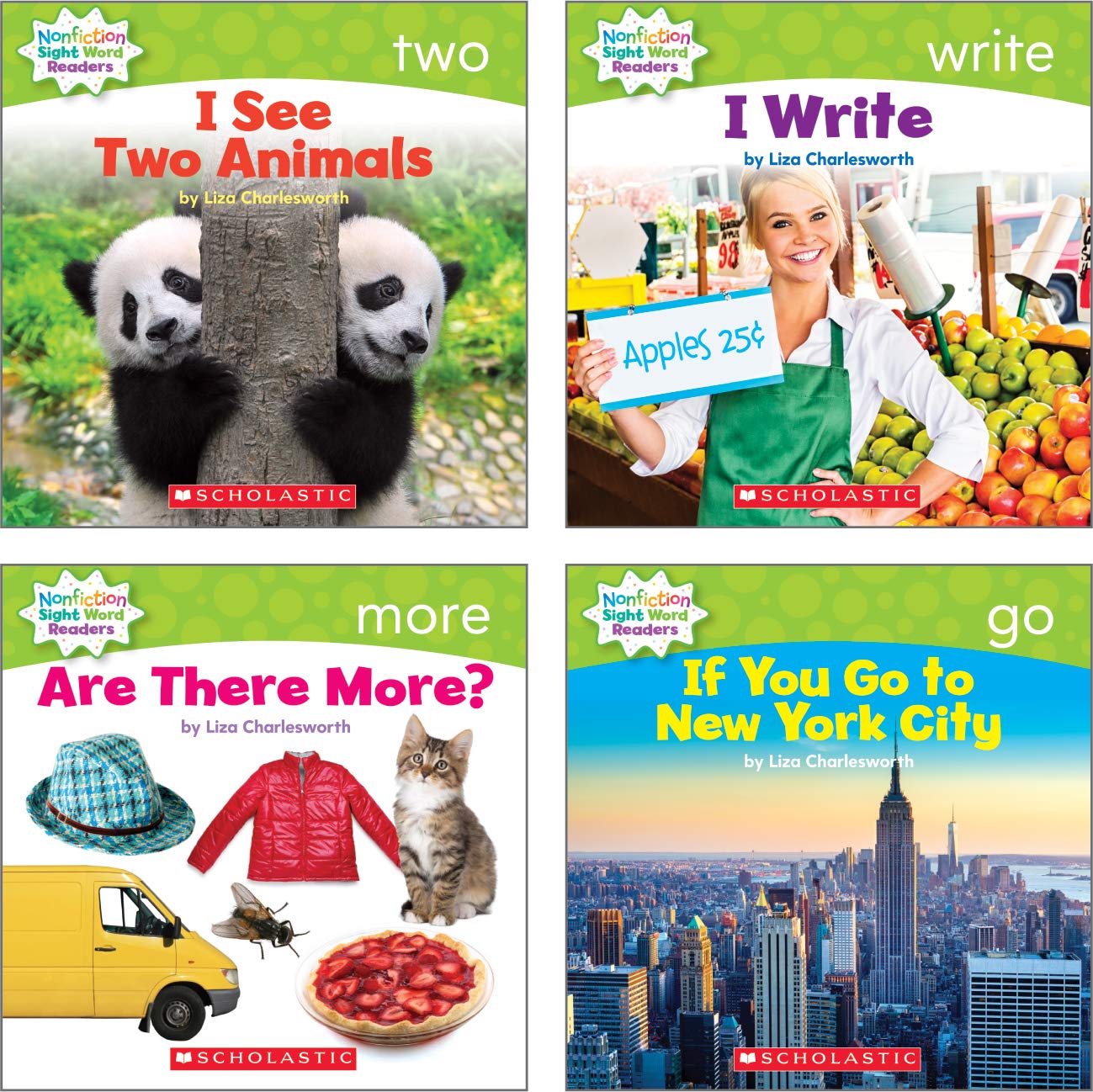 Nonfiction Sight Word Readers: Guided Reading Level C (Parent Pack ...