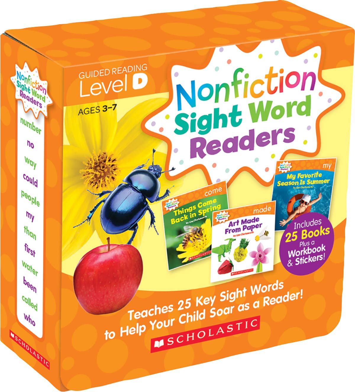 Nonfiction Sight Word Readers: Guided Reading Level D (Parent Pack ...