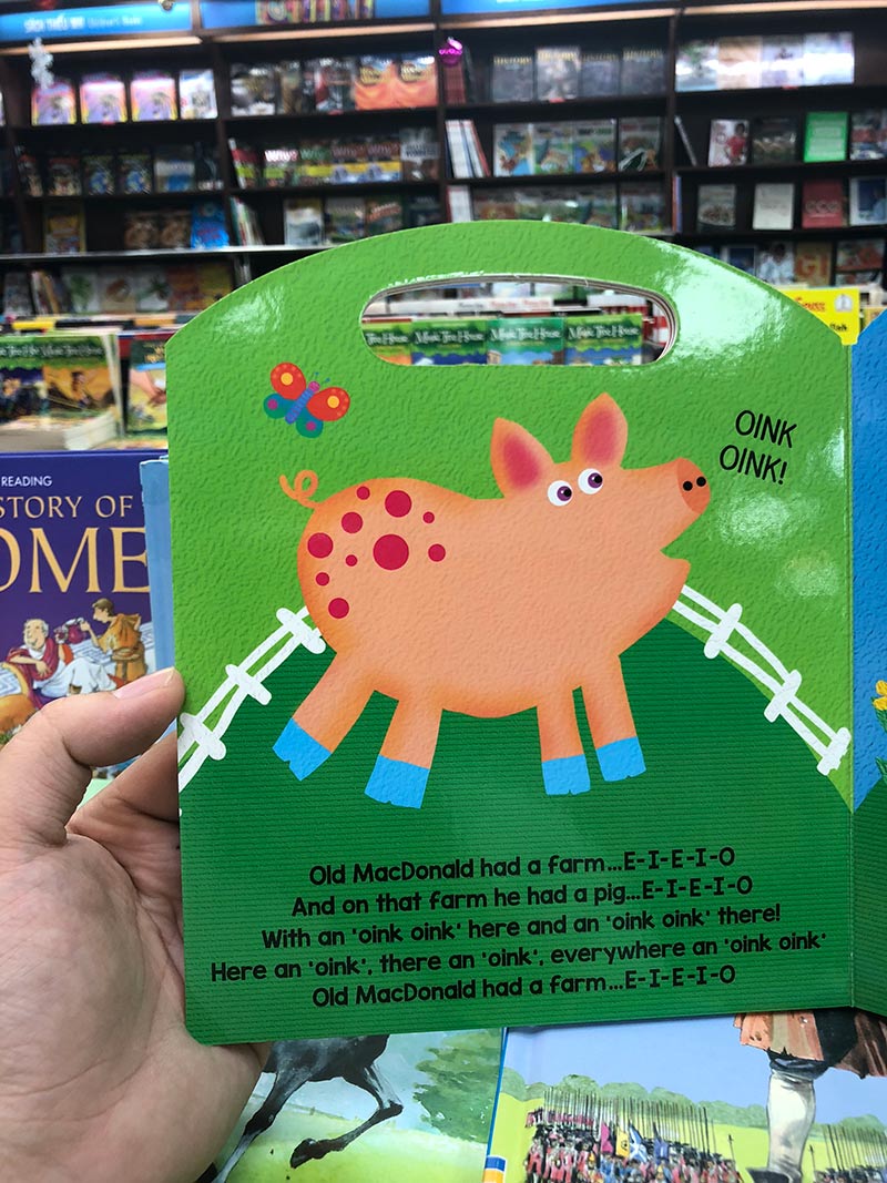 Nursery Rhyme Board Books Old Macdonald Had a Farm - FAHASA.COM