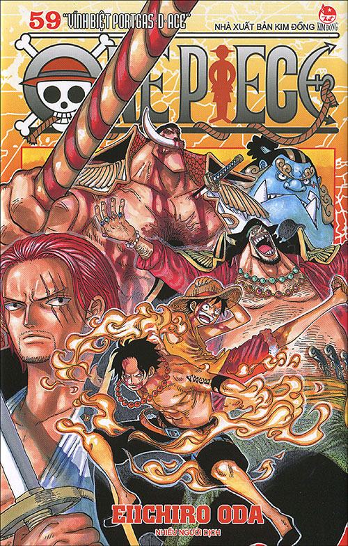 Truyện Tranh One Piece - Tập 59 - Vĩnh Biệt Portgas D. Ace - Bản Bìa Áo ...