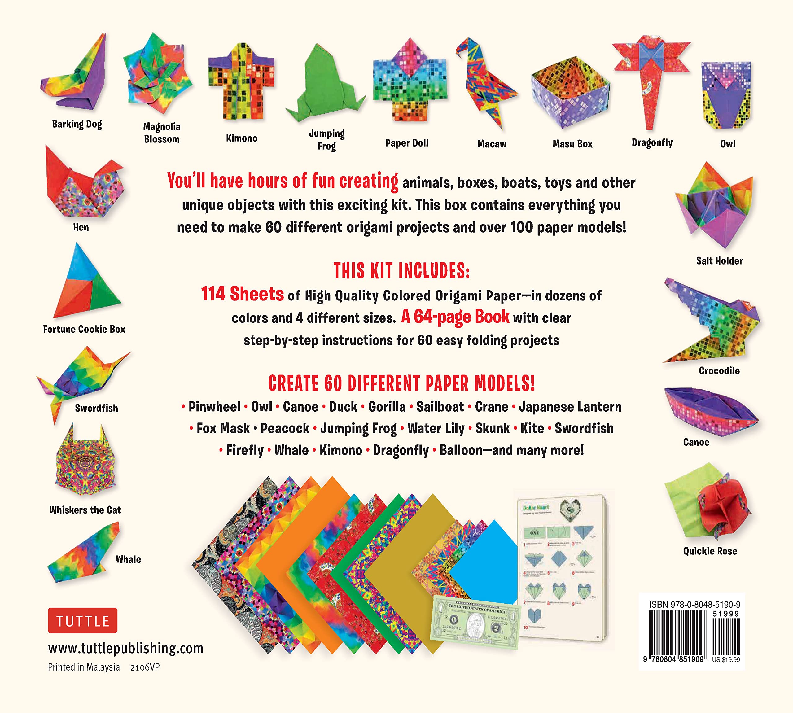 Origami Spectacular Kit: Our Biggest And Best Origami Collection Ever ...