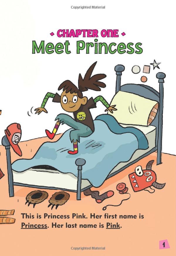 Princess Pink and the Land of Fake-Believe #1: Moldylocks and the Three ...