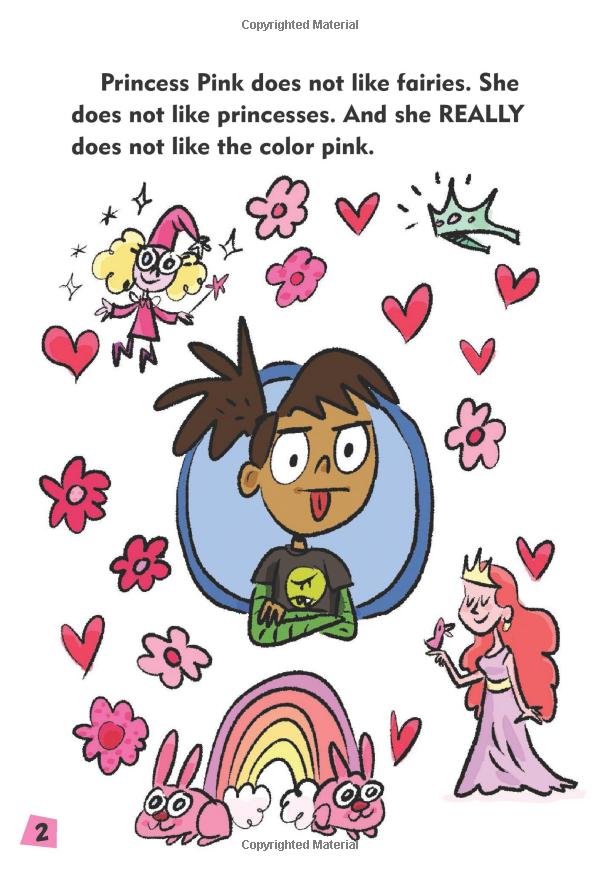 Princess Pink and the Land of Fake-Believe #1: Moldylocks and the Three ...