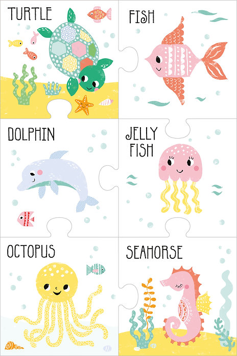 Make And Play Jigsaw: Ocean Friends - FAHASA.COM