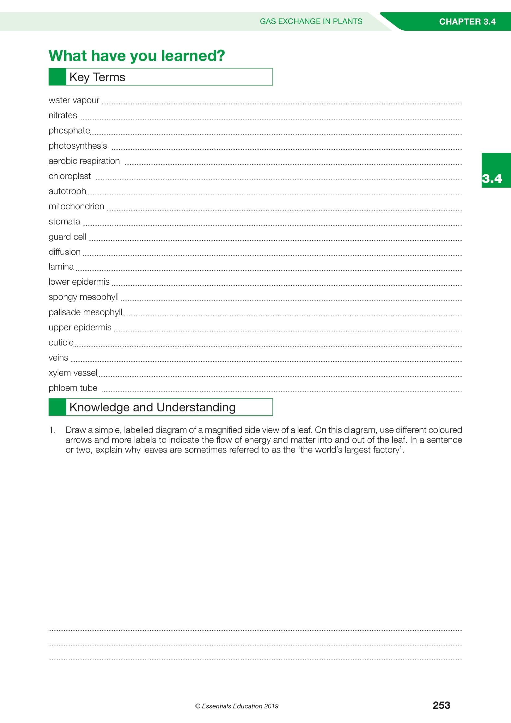 Sace 1 Biology Workbook - Australian Curriculum - 2nd Edition - FAHASA.COM
