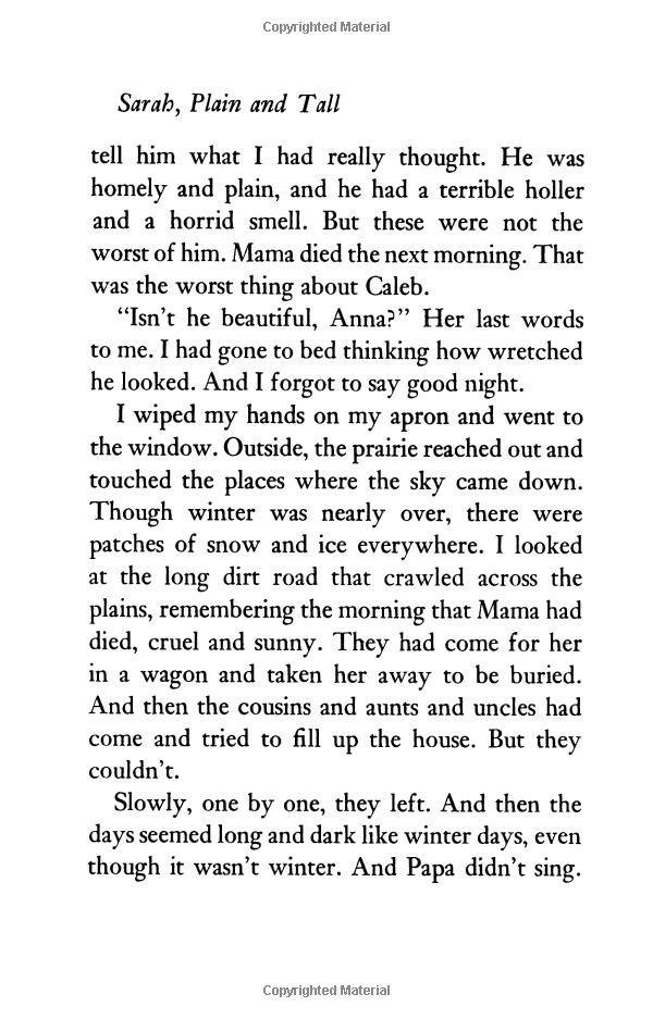 Sarah, plain and tall - FAHASA.COM