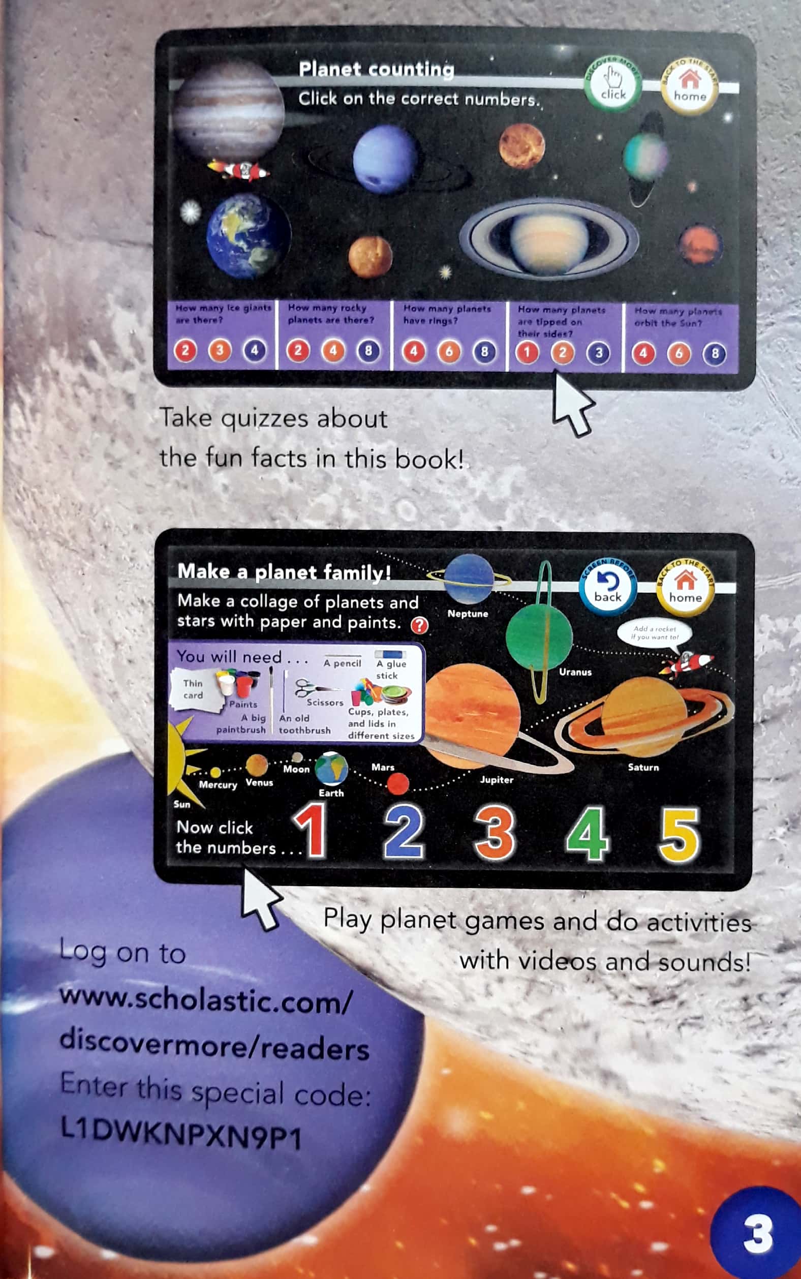 Scholastic Discover More Reading Level 1: Planets - FAHASA.COM