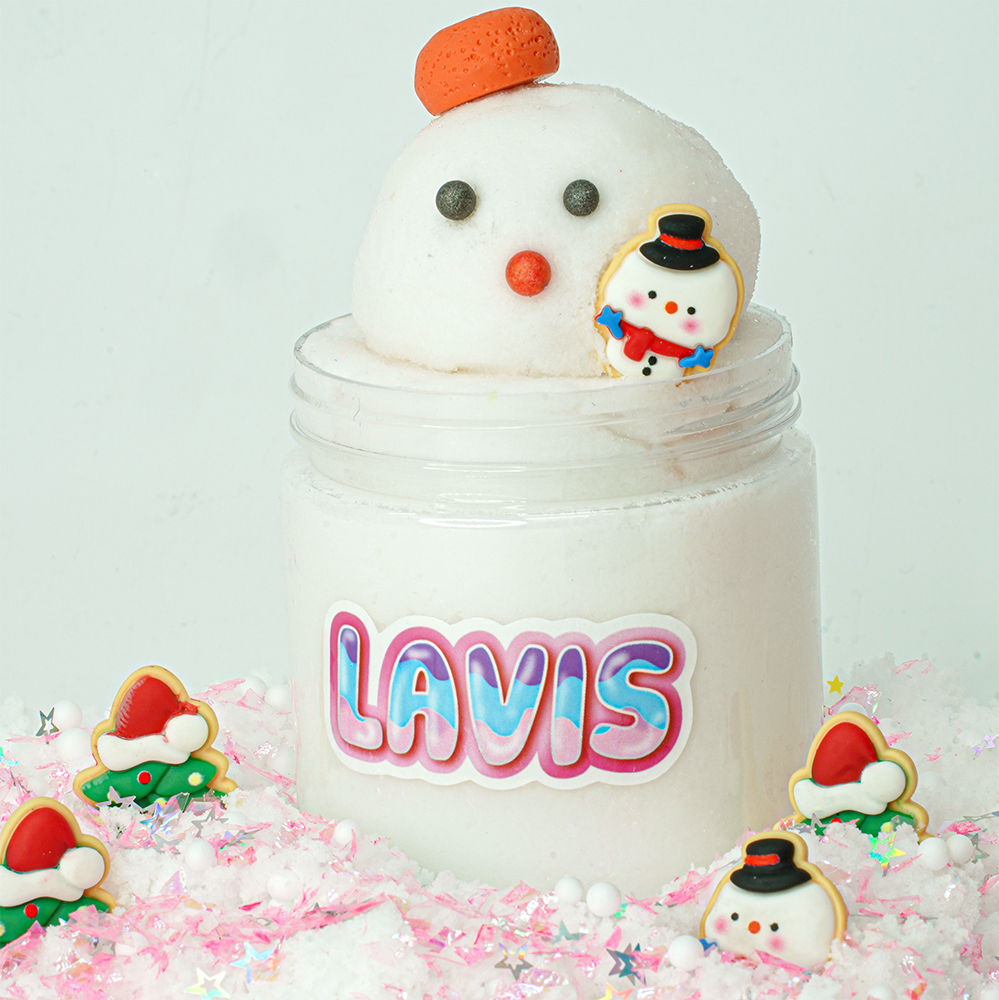 Đồ Chơi Slime Mây Lavis: Người Tuyết - 200 ml - FAHASA.COM
