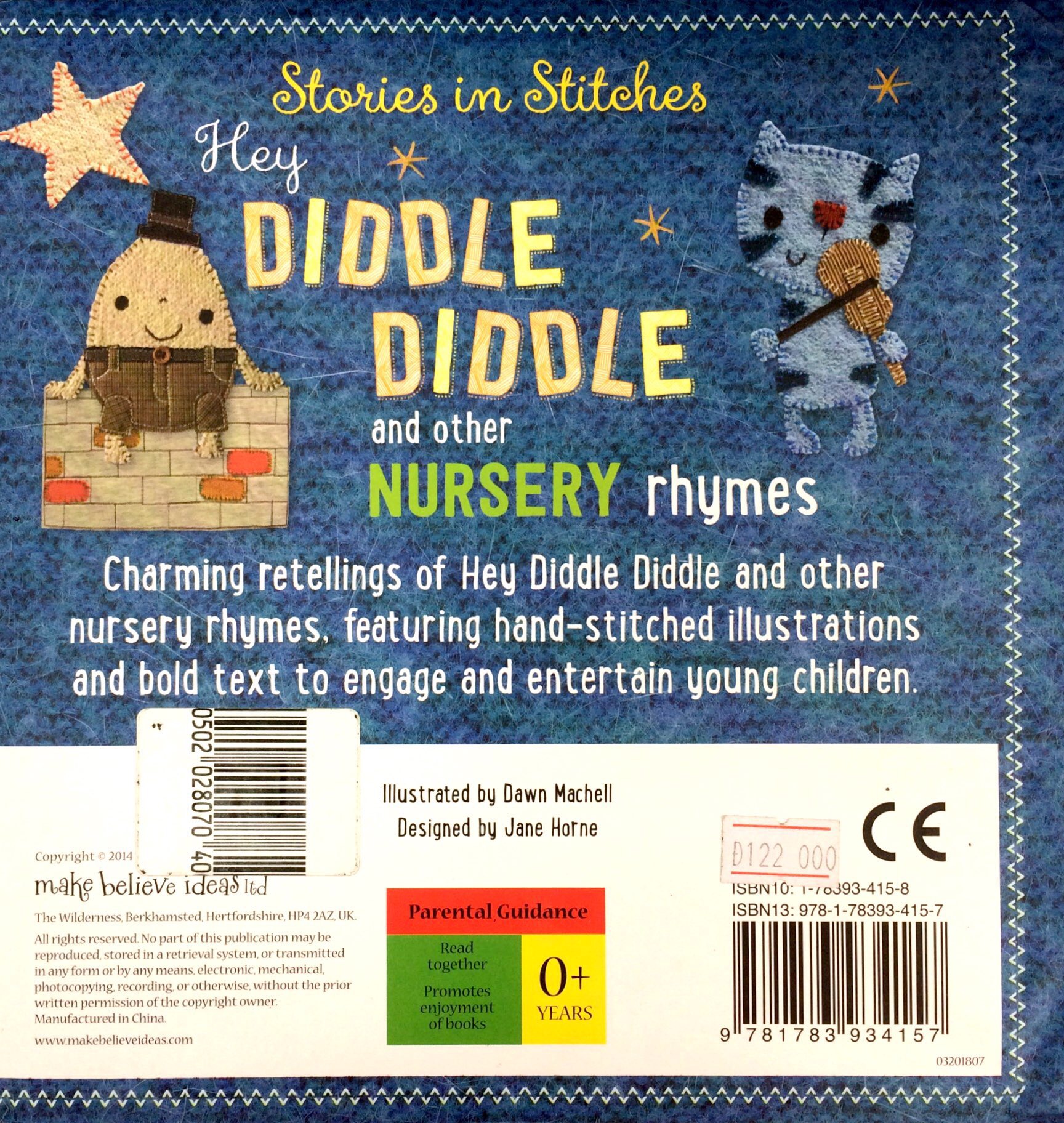 Stories in Stitches: Hey Diddle Diddle and other Nursery Rhymes ...