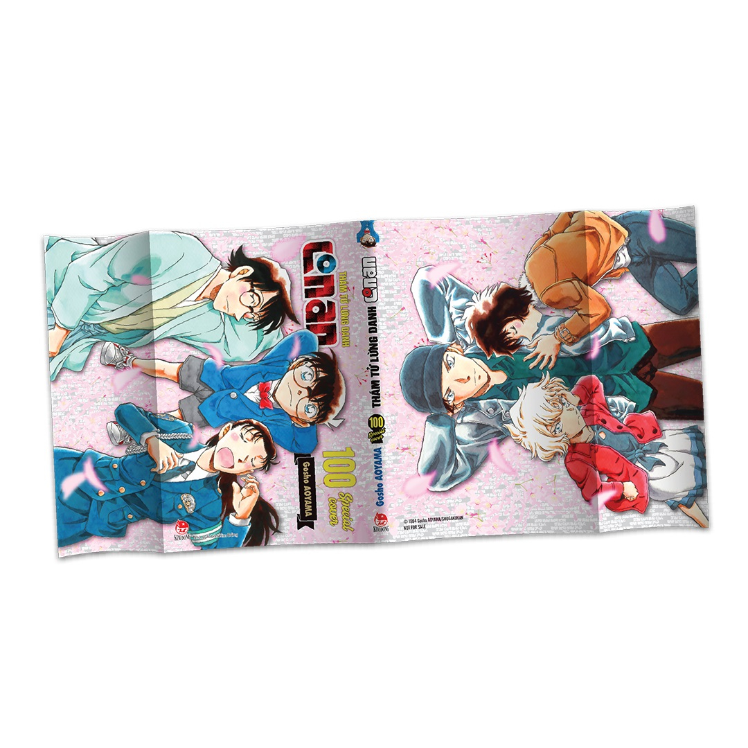Truyện Tranh Bộ Sách Thám Tử Lừng Danh Conan - Tập 100: Bìa Gập + Bản ...