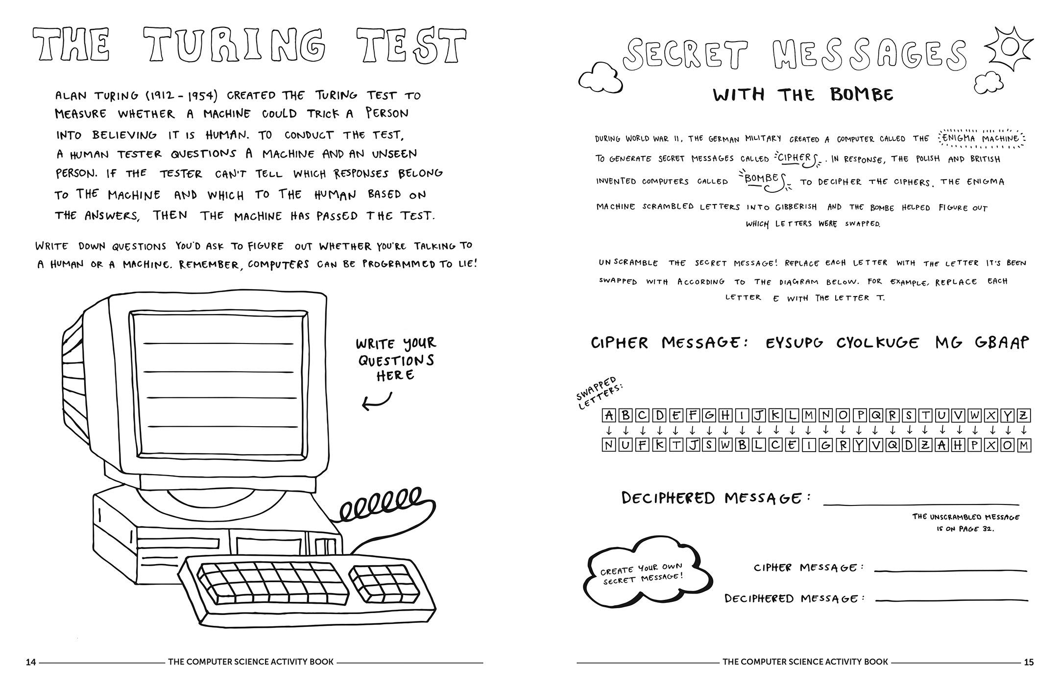 The Computer Science Activity Book: 24 Pen-And-Paper Projects To ...