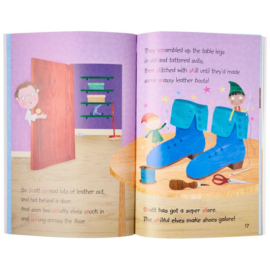 The Elves and the Shoemaker (Reading with Phonics) Hardcover - FAHASA.COM