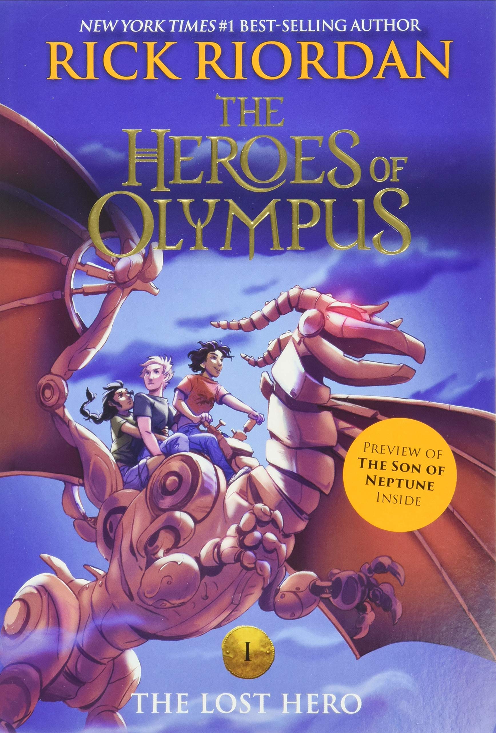 The Heroes Of Olympus Book 1: The Lost Hero - FAHASA.COM