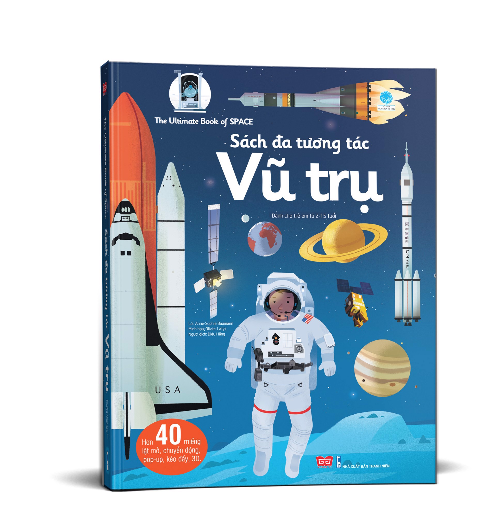 Sách The Ultimate Book Of Space - Sách Đa Tương Tác - Vũ Trụ - FAHASA.COM