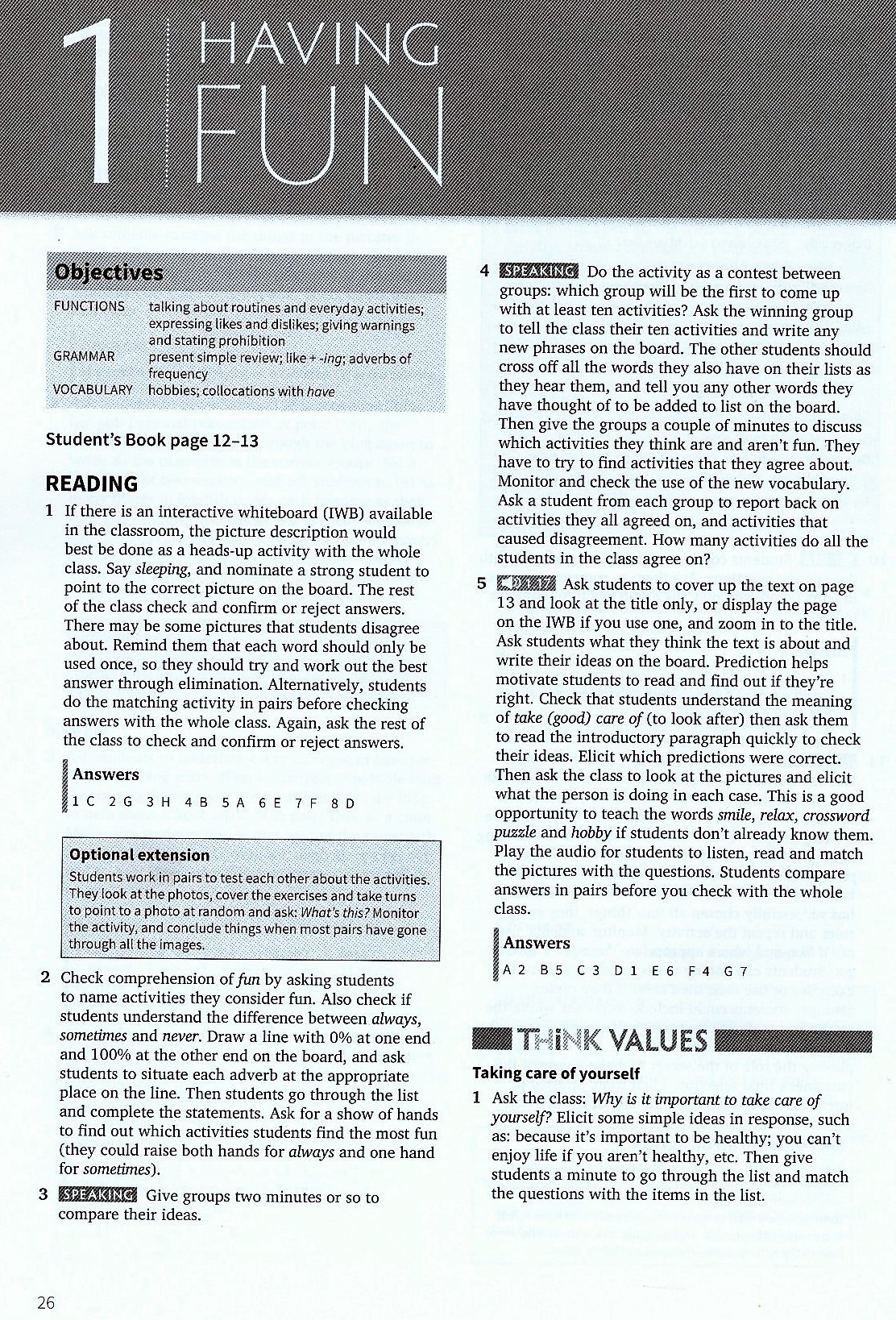 Think Level 1 Teacher's Book - FAHASA.COM