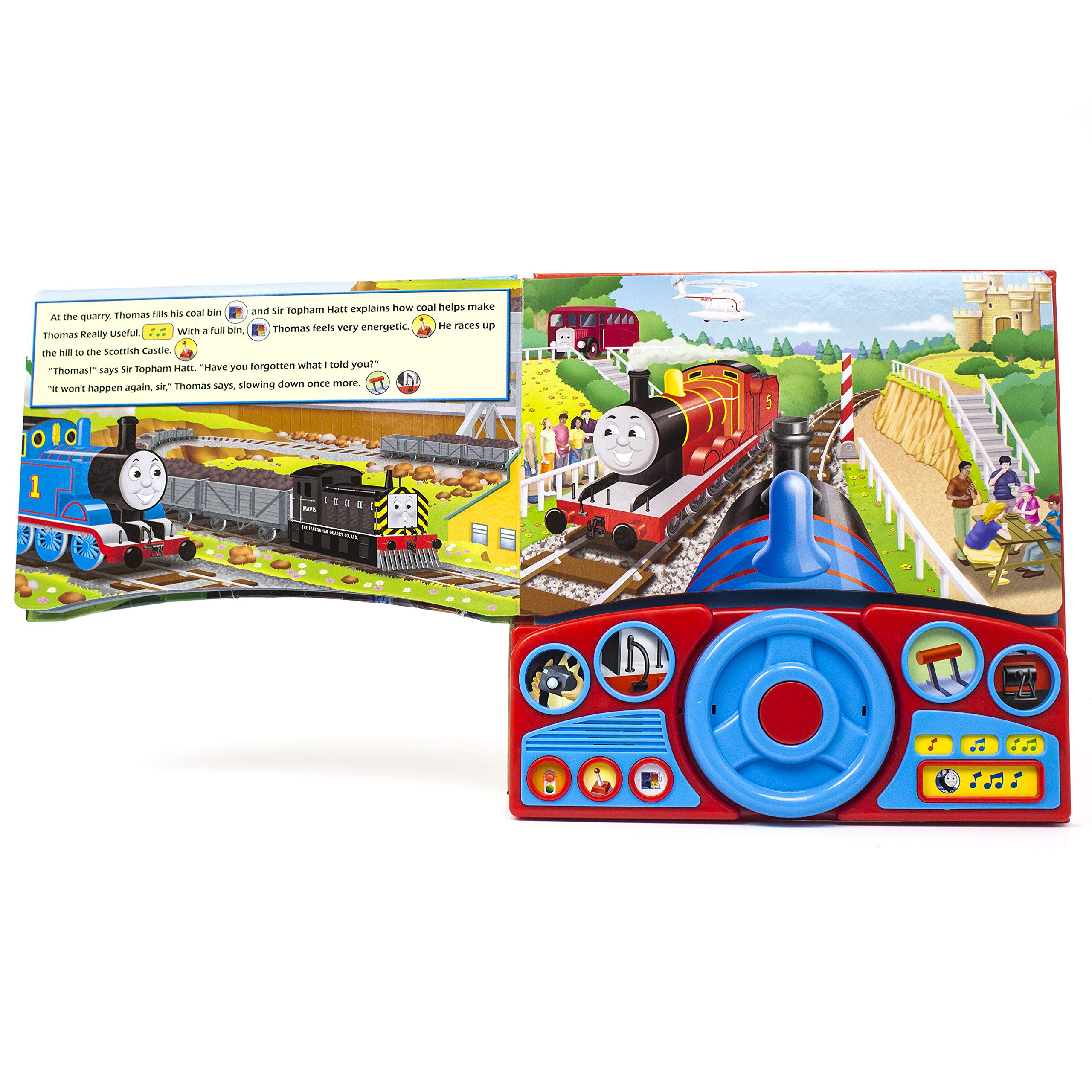 Thomas & Friends - Let's Go Thomas! Interactive Steering Wheel Sound ...