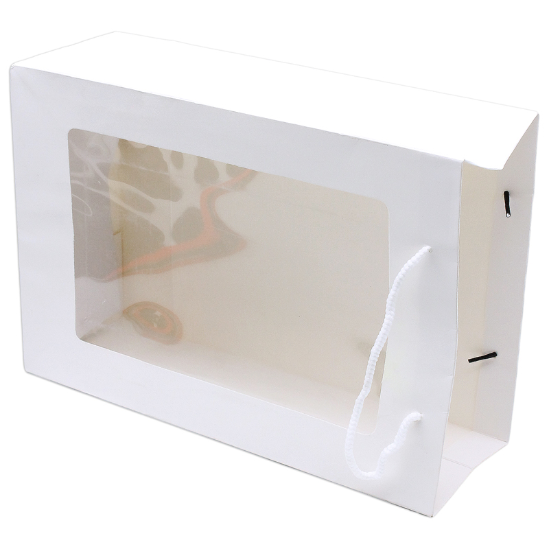 Túi Giấy Mặt Kính Mika Trong Suốt - Màu Trắng - FAHASA.COM