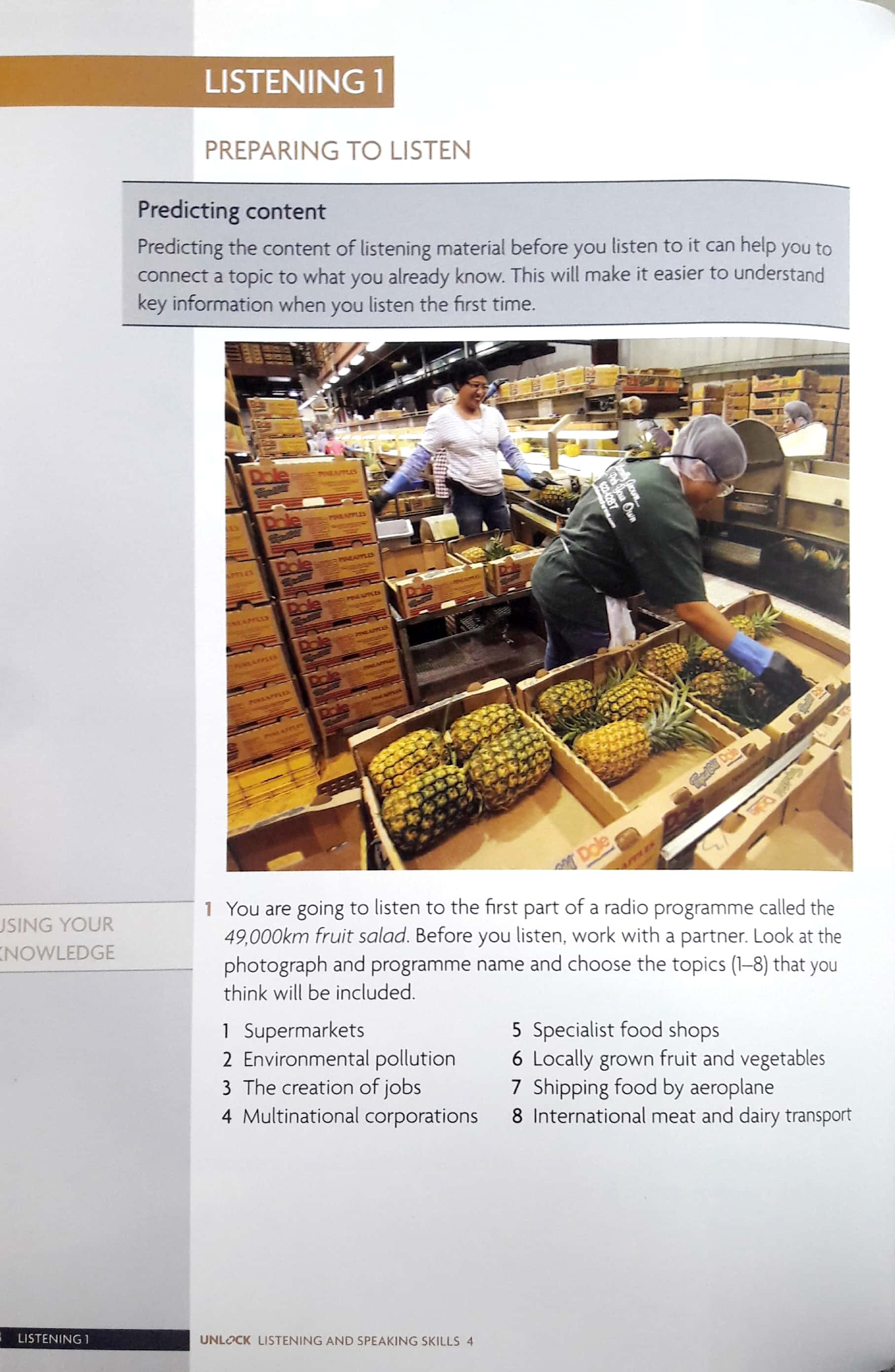 Unlock Level 4 Listening and Speaking Skills Student's Book and Online ...