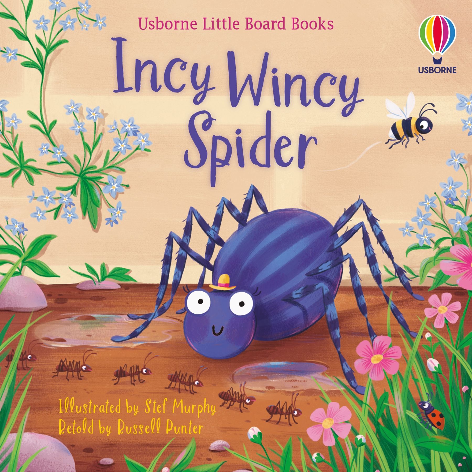 Usborne Little Board Books: Incy Wincy Spider - FAHASA.COM