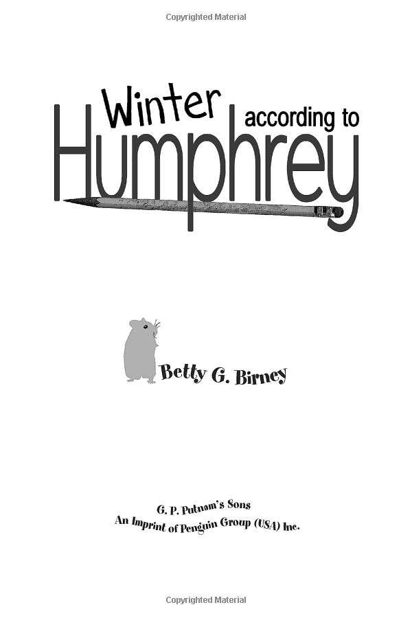 Winter According to Humphrey - FAHASA.COM