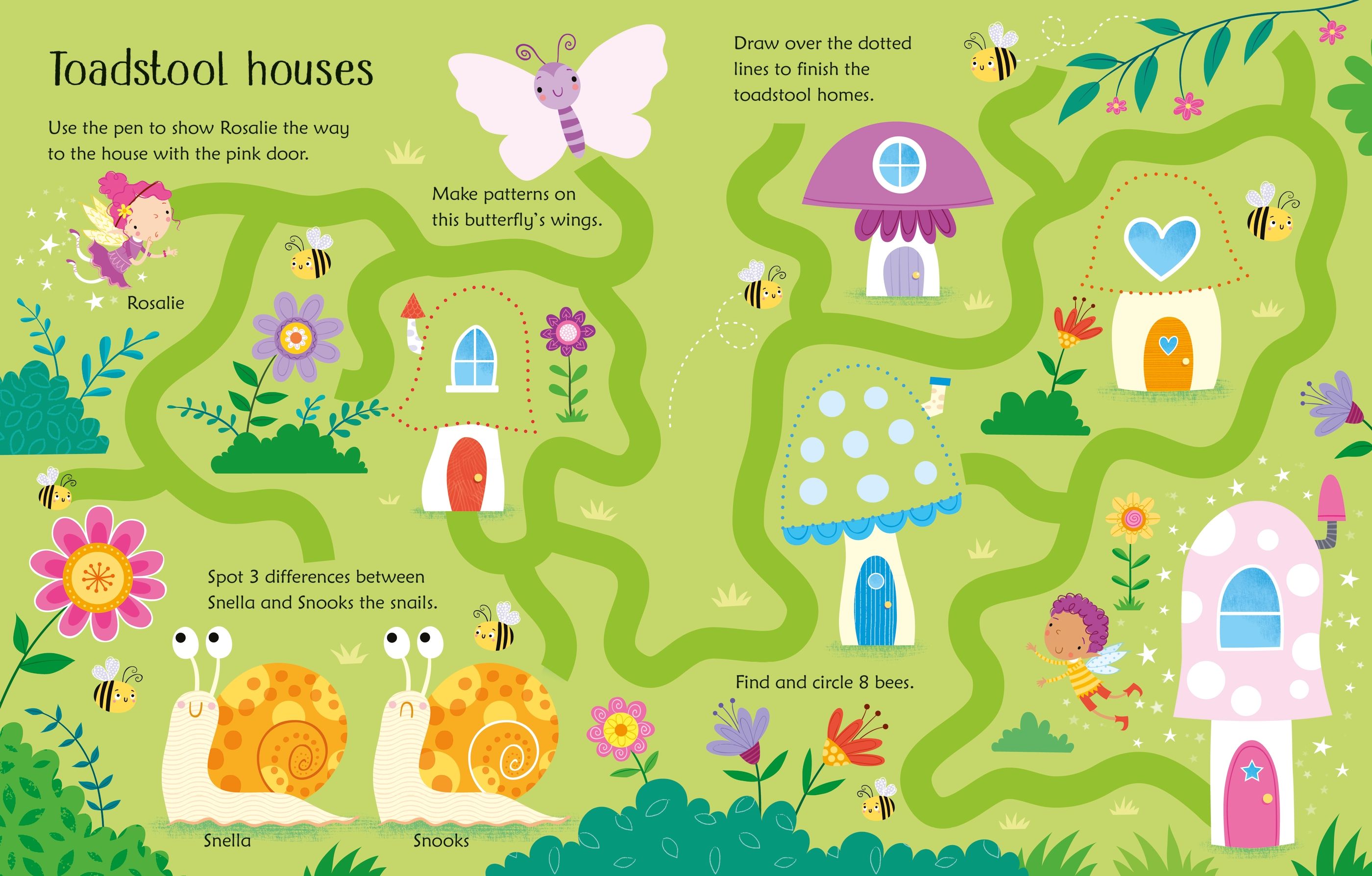 Wipe-Clean Fairy Activities - FAHASA.COM