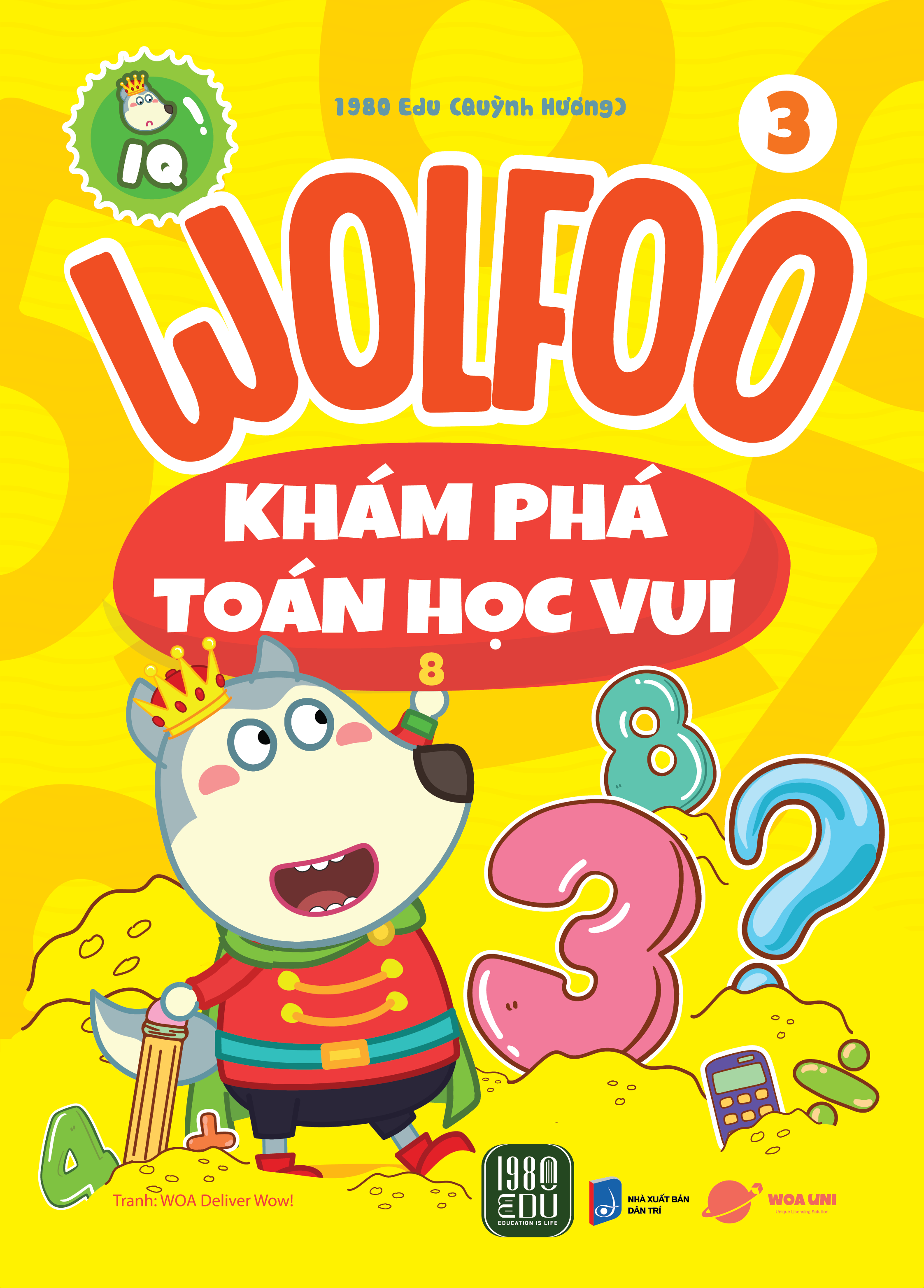 Sách Bộ Sách Wolfoo Khám Phá Toán Học Vui - Tập 1-4 (Bộ 4 Cuốn ...