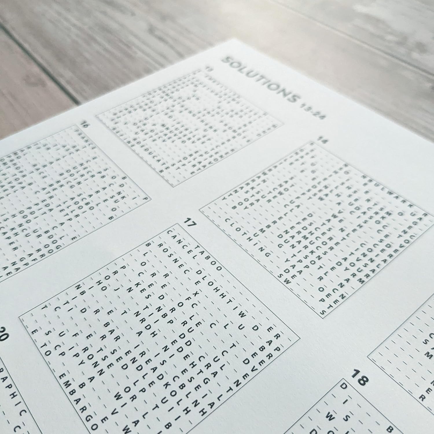 Word Search - Over 40 Puzzle - FAHASA.COM