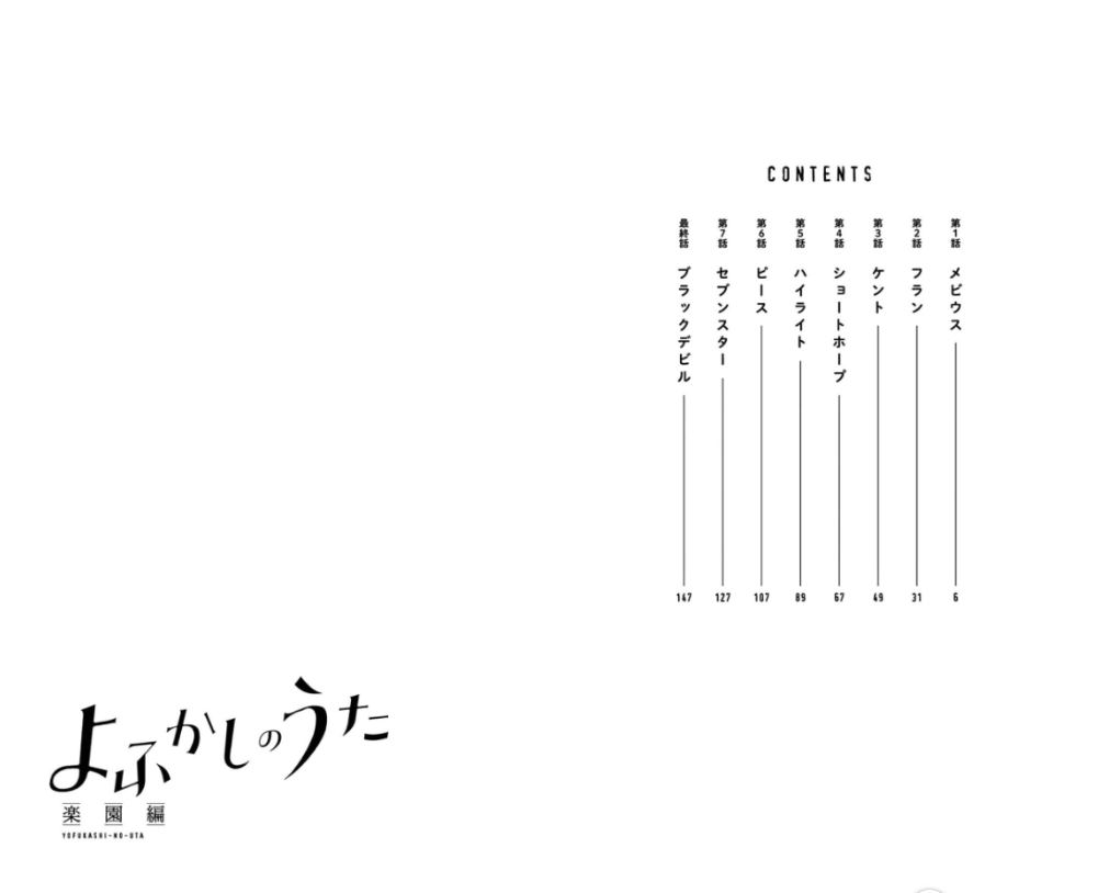 よふかしのうた －楽園編－ Yo Fukashi No Uta - Rakuenhen - - FAHASA.COM