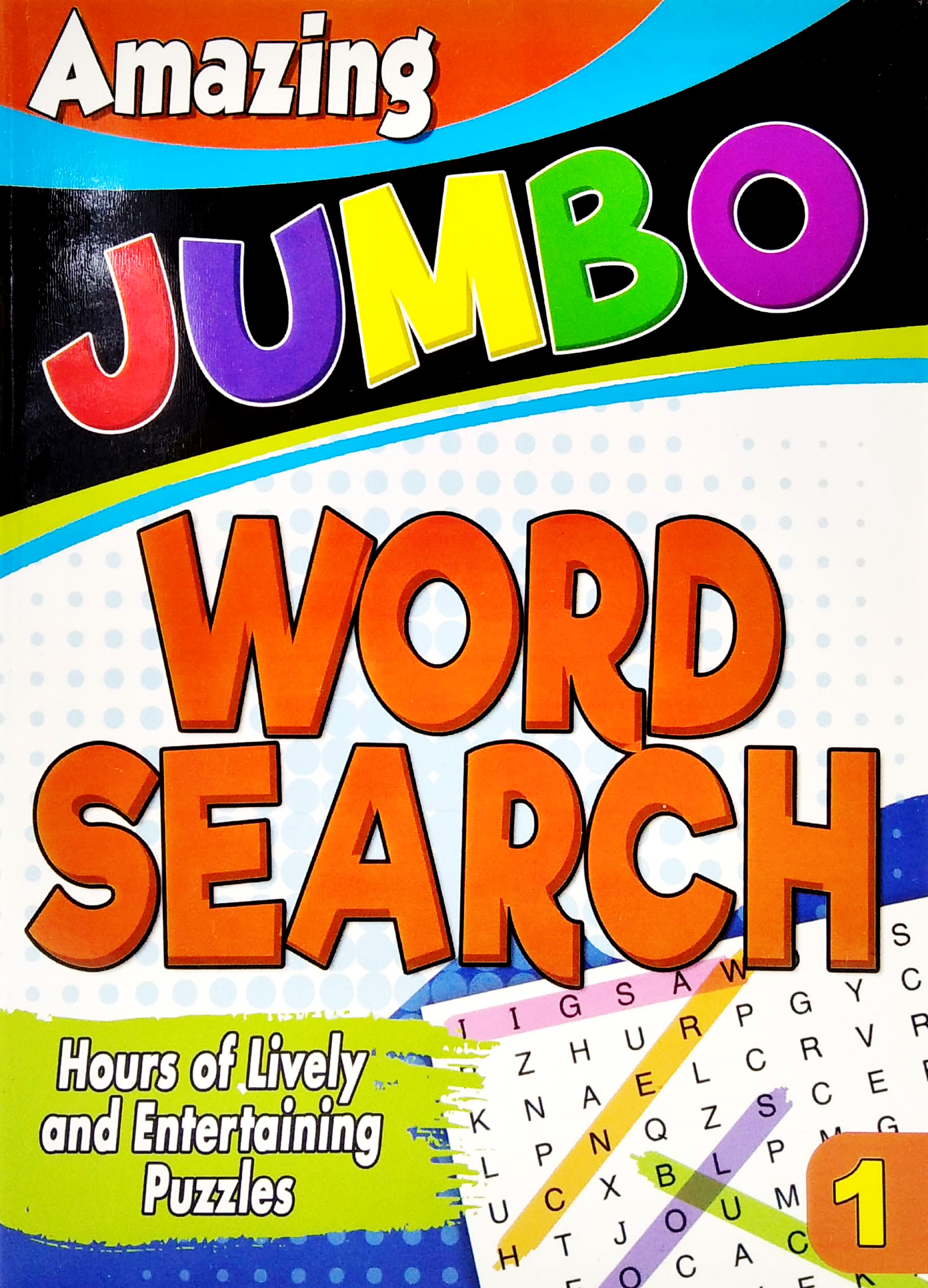 Amazing Jumbo Word Search 1 - FAHASA.COM