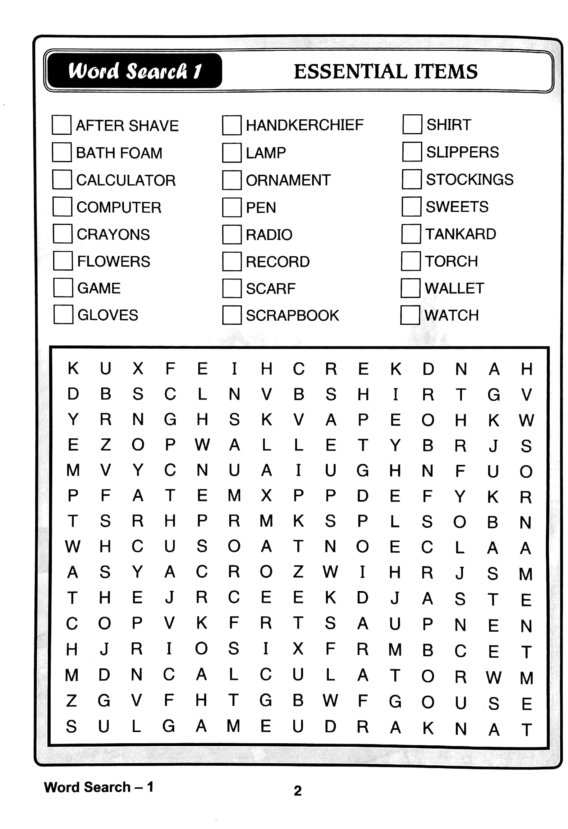 Amazing Jumbo Word Search 1 - FAHASA.COM