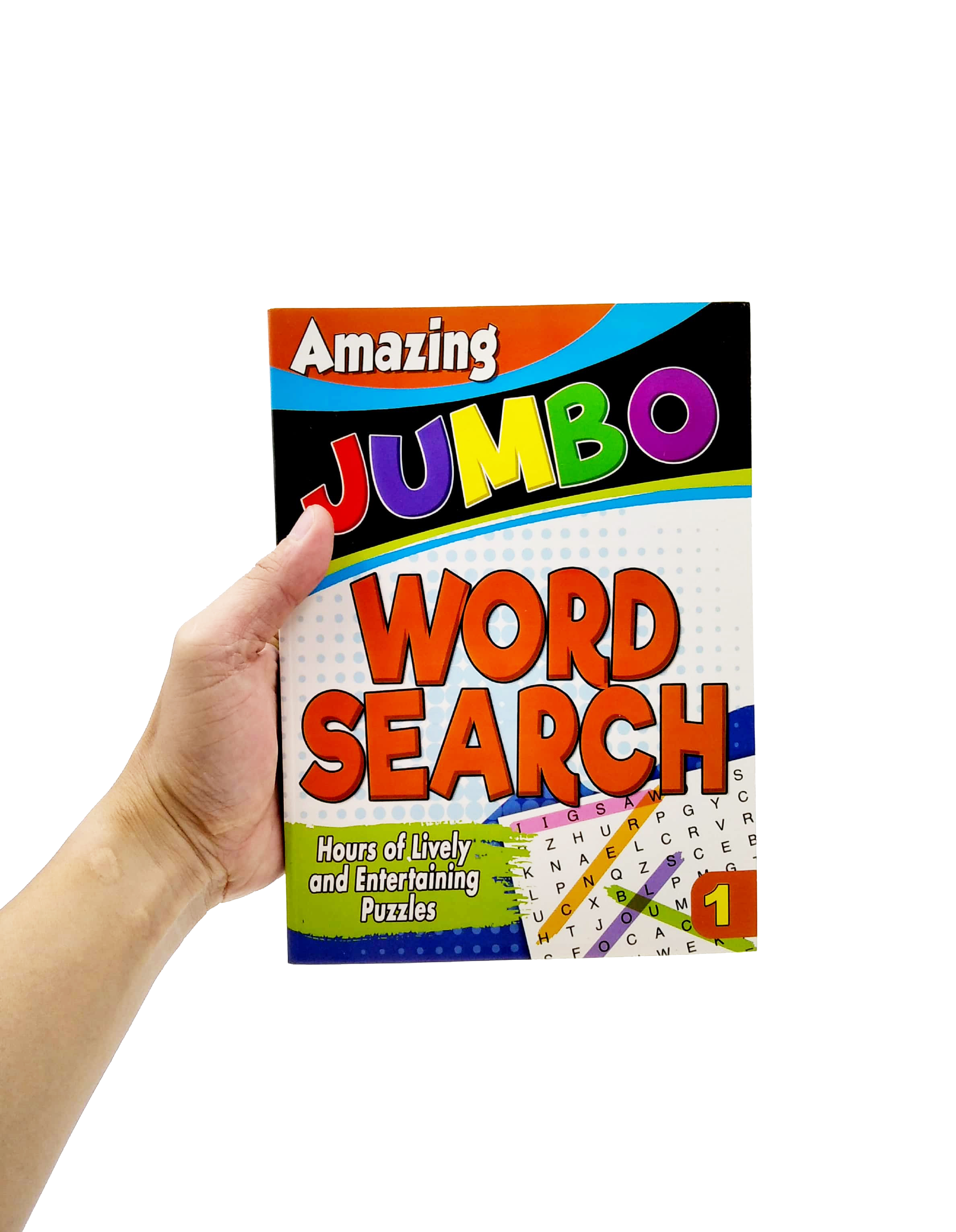 Amazing Jumbo Word Search 1 - FAHASA.COM