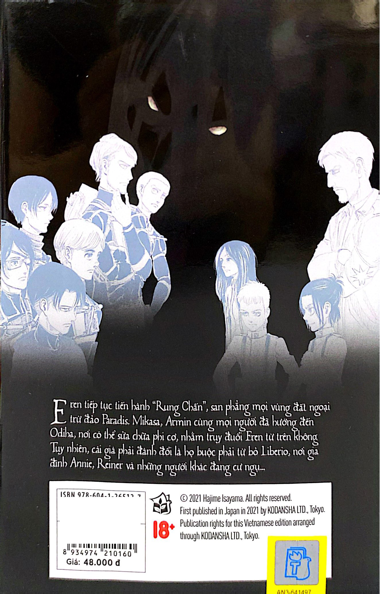 Truyện Tranh Attack On Titan - Tập 33 - FAHASA.COM