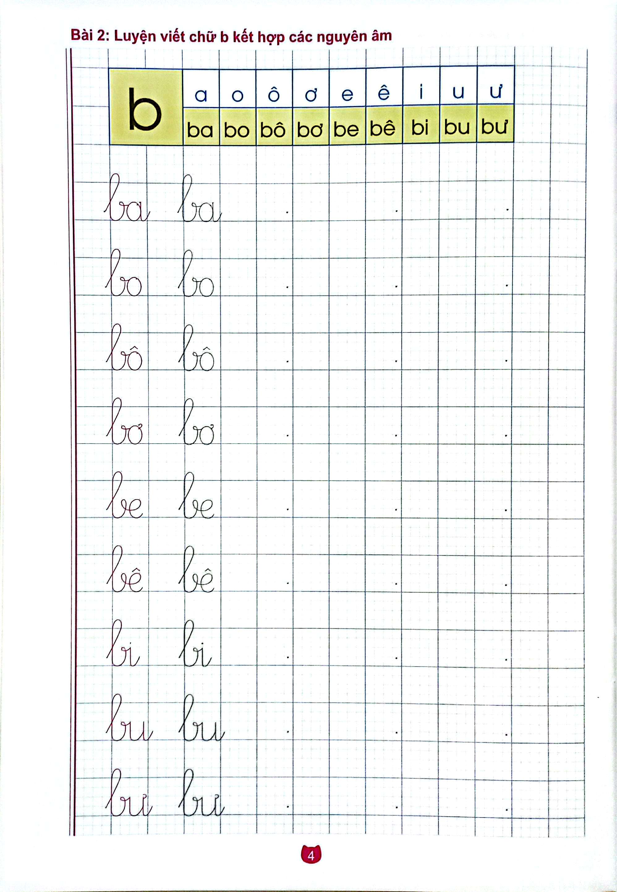 Sách Bé Chuẩn Bị Vào Lớp 1 - Vở Luyện Viết Chữ Cái Viết Thường - - FAHASA.COM