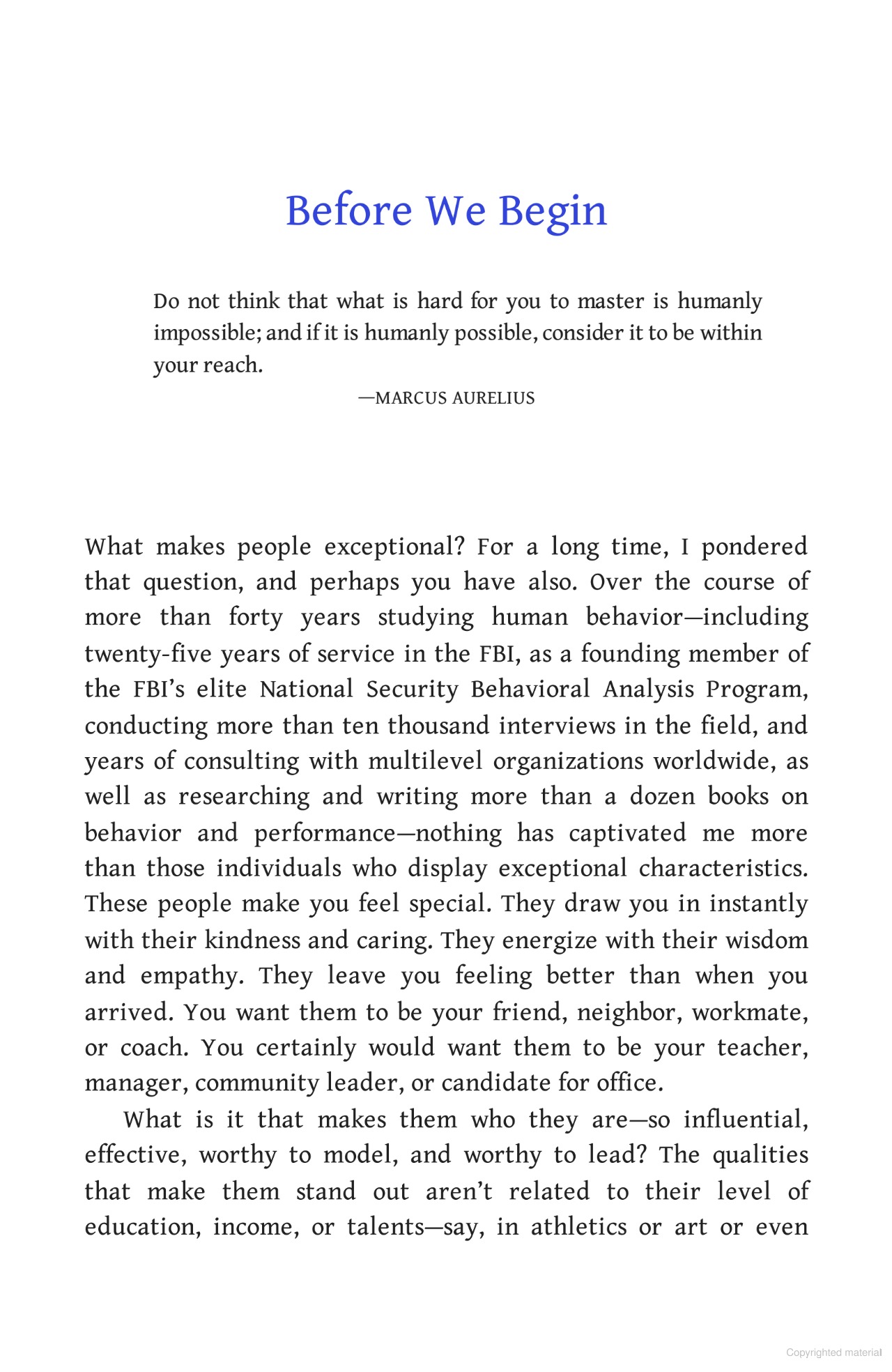 Be Exceptional - Master The Five Traits That Set Extraordinary People ...