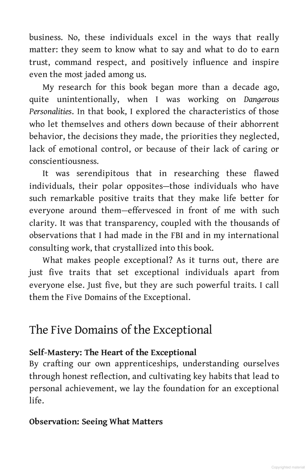 Be Exceptional - Master The Five Traits That Set Extraordinary People ...