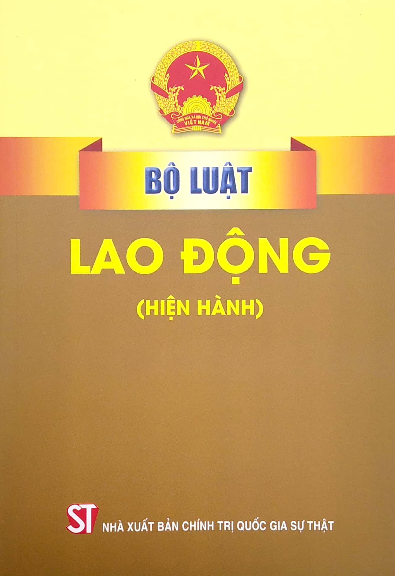 Sách Bộ Luật Lao Động (Hiện Hành) - FAHASA.COM