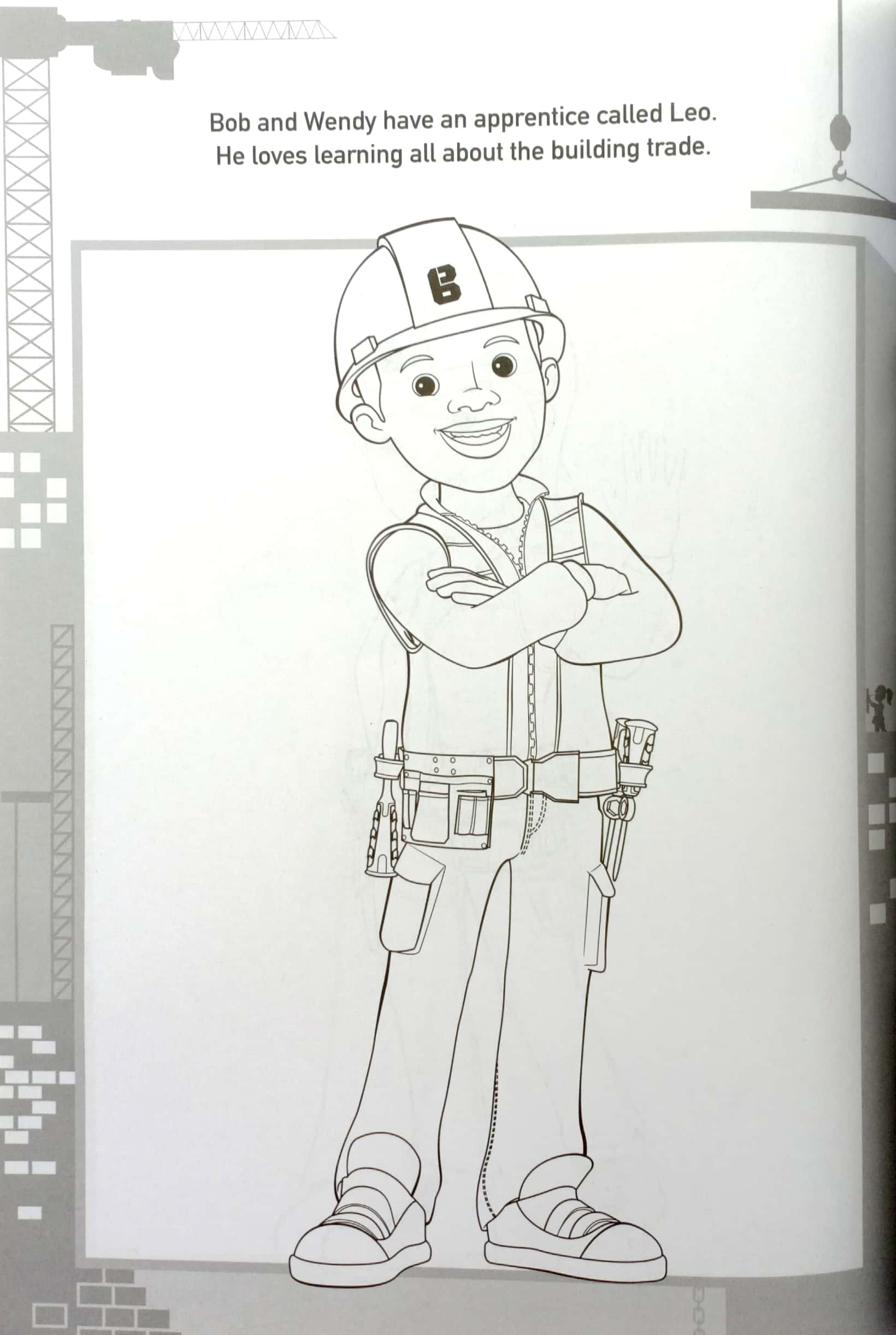 Bob The Builder Mega Colouring - FAHASA.COM