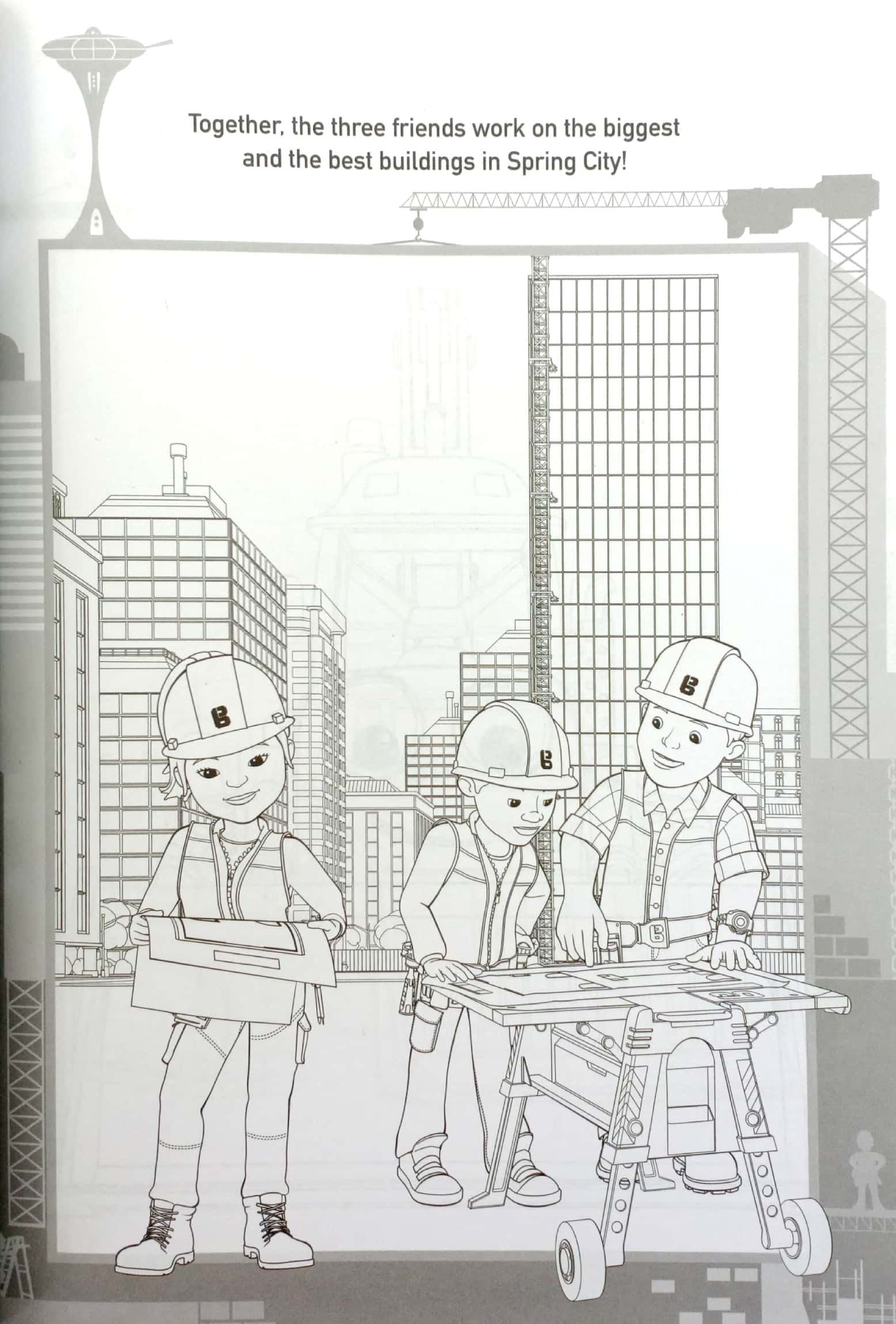 Bob The Builder Mega Colouring - FAHASA.COM