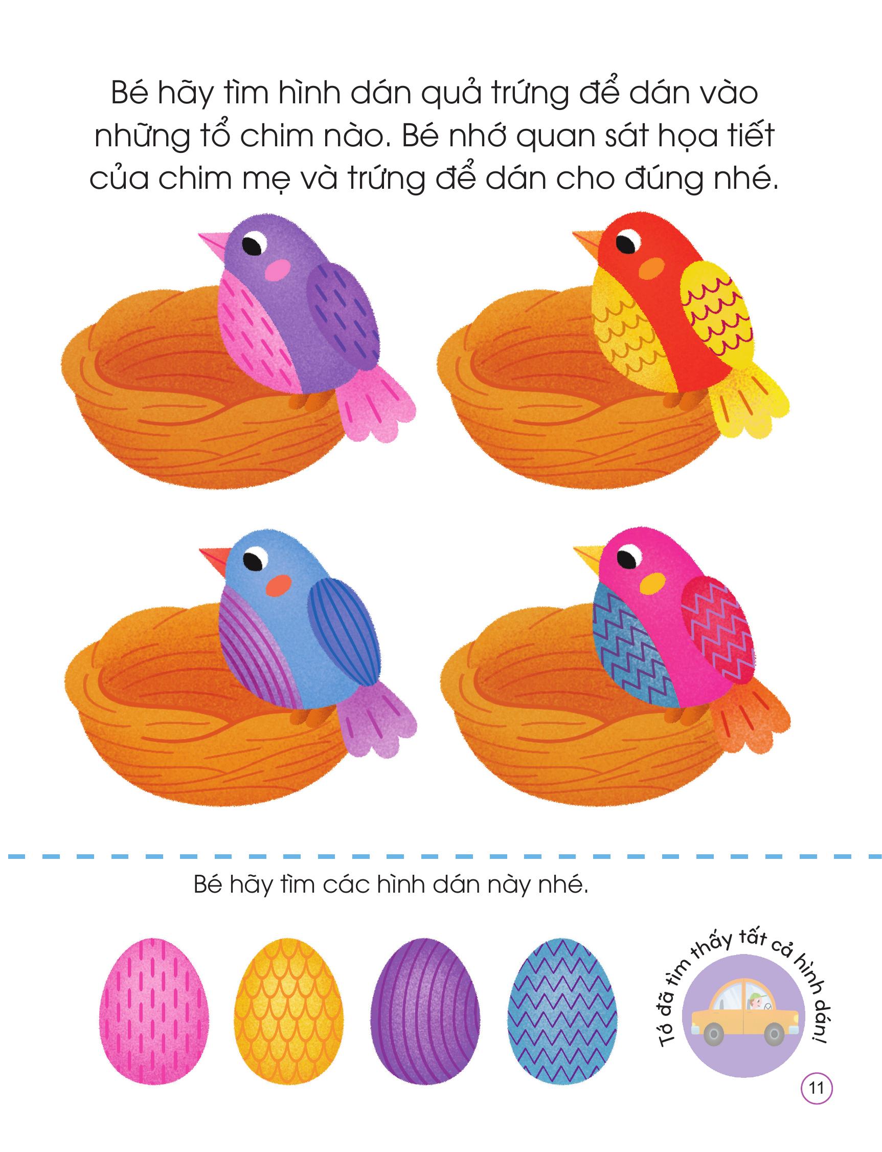 Sách Bóc Dán Tư Duy - Nhận Biết Hình Dạng - FAHASA.COM