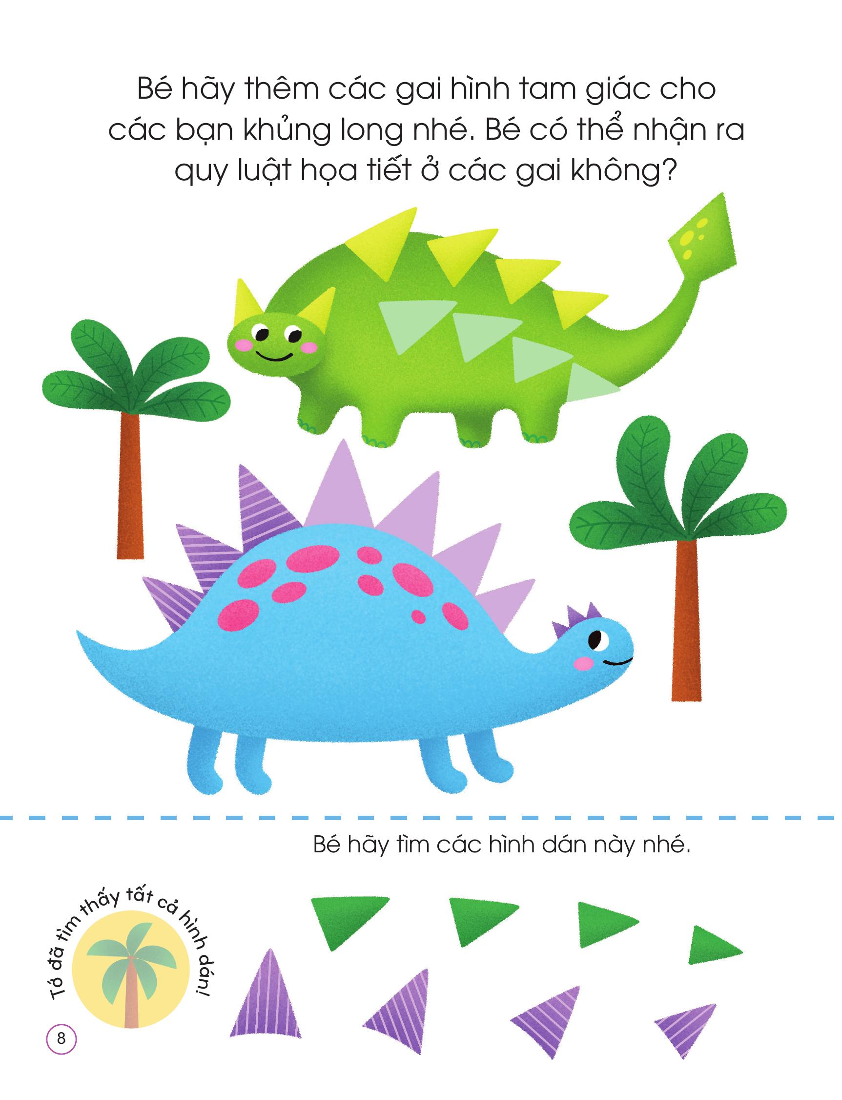 Sách Bóc Dán Tư Duy - Nhận Biết Hình Dạng - FAHASA.COM