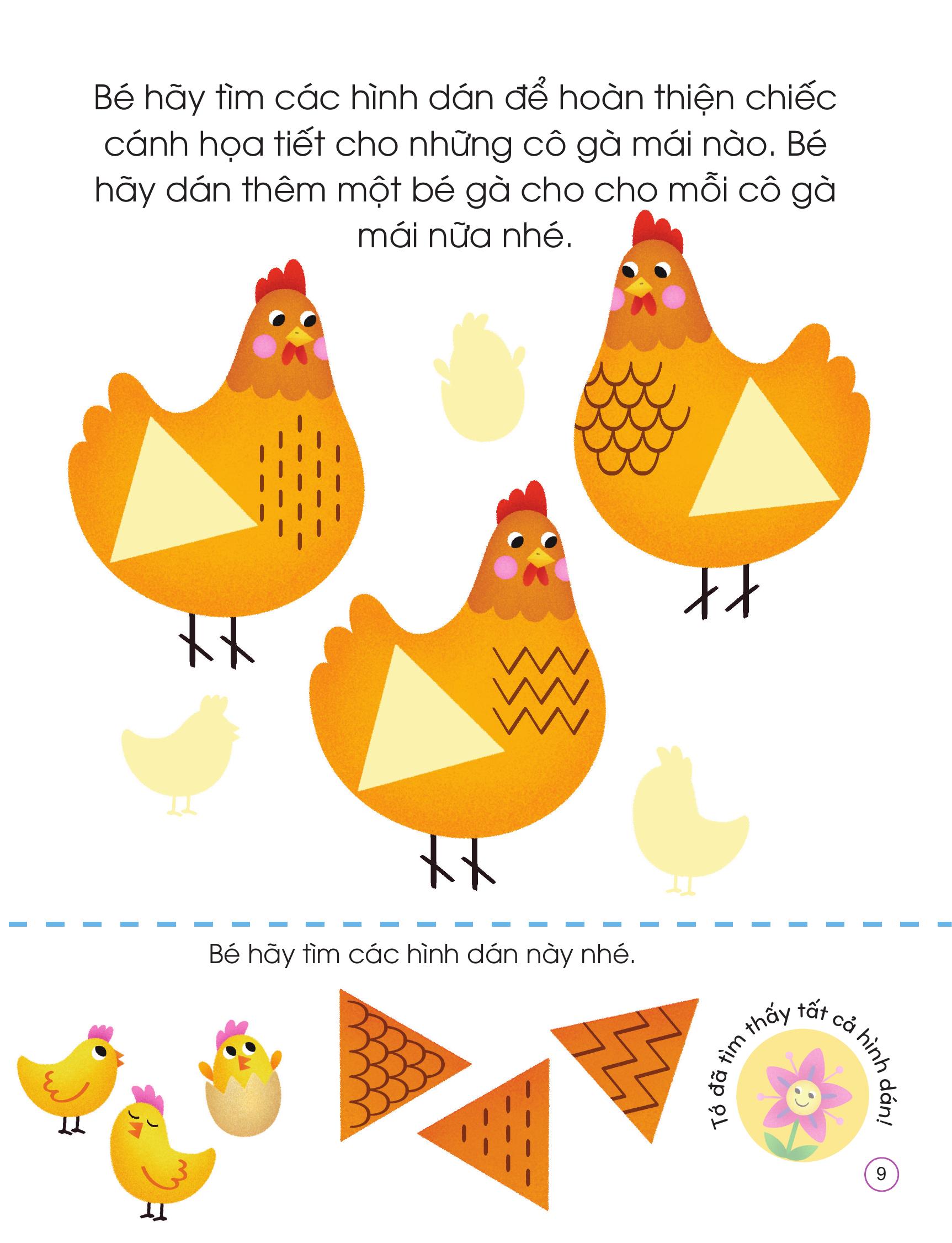 Sách Bóc Dán Tư Duy - Nhận Biết Hình Dạng - FAHASA.COM