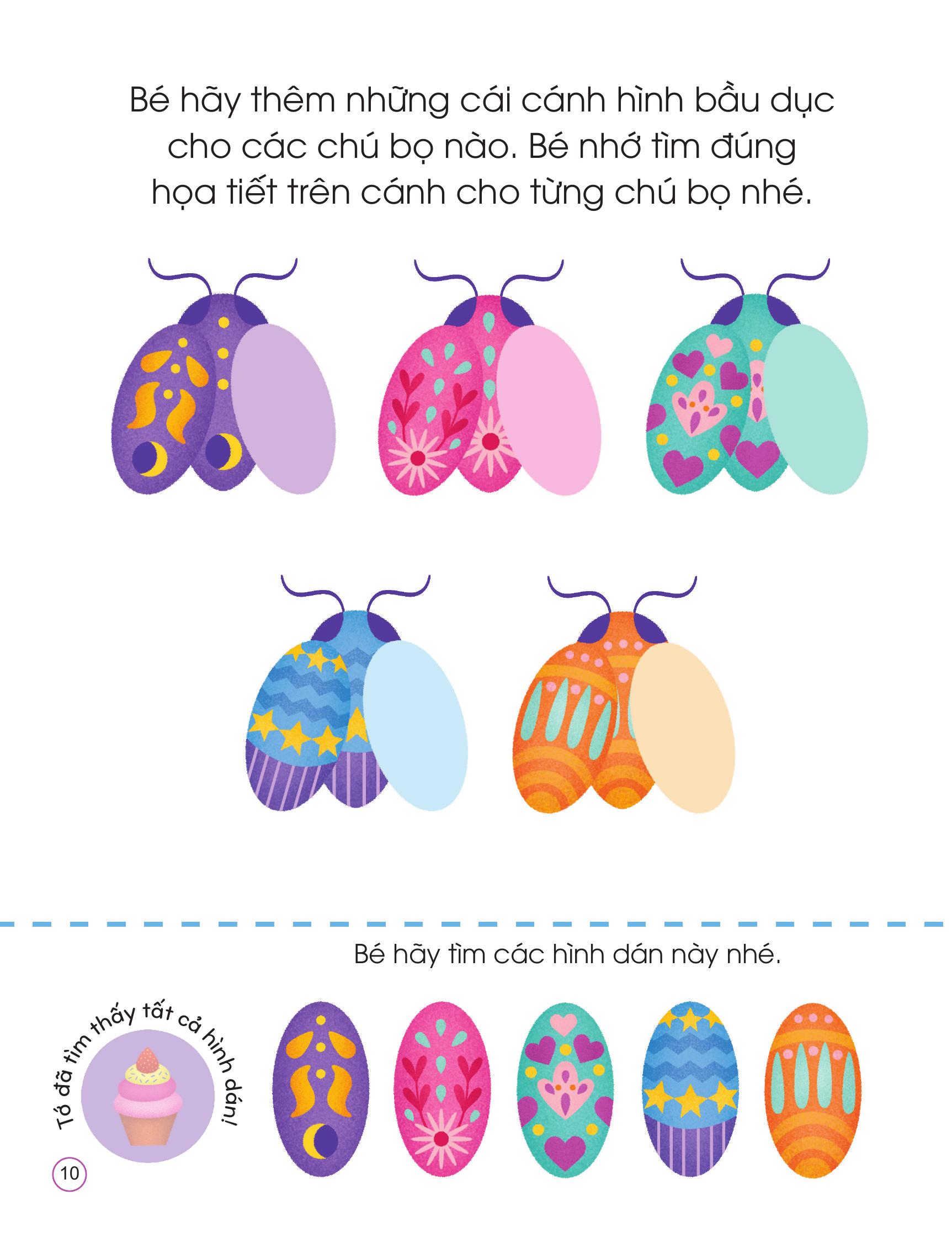 Sách Bóc Dán Tư Duy - Nhận Biết Hình Dạng - FAHASA.COM